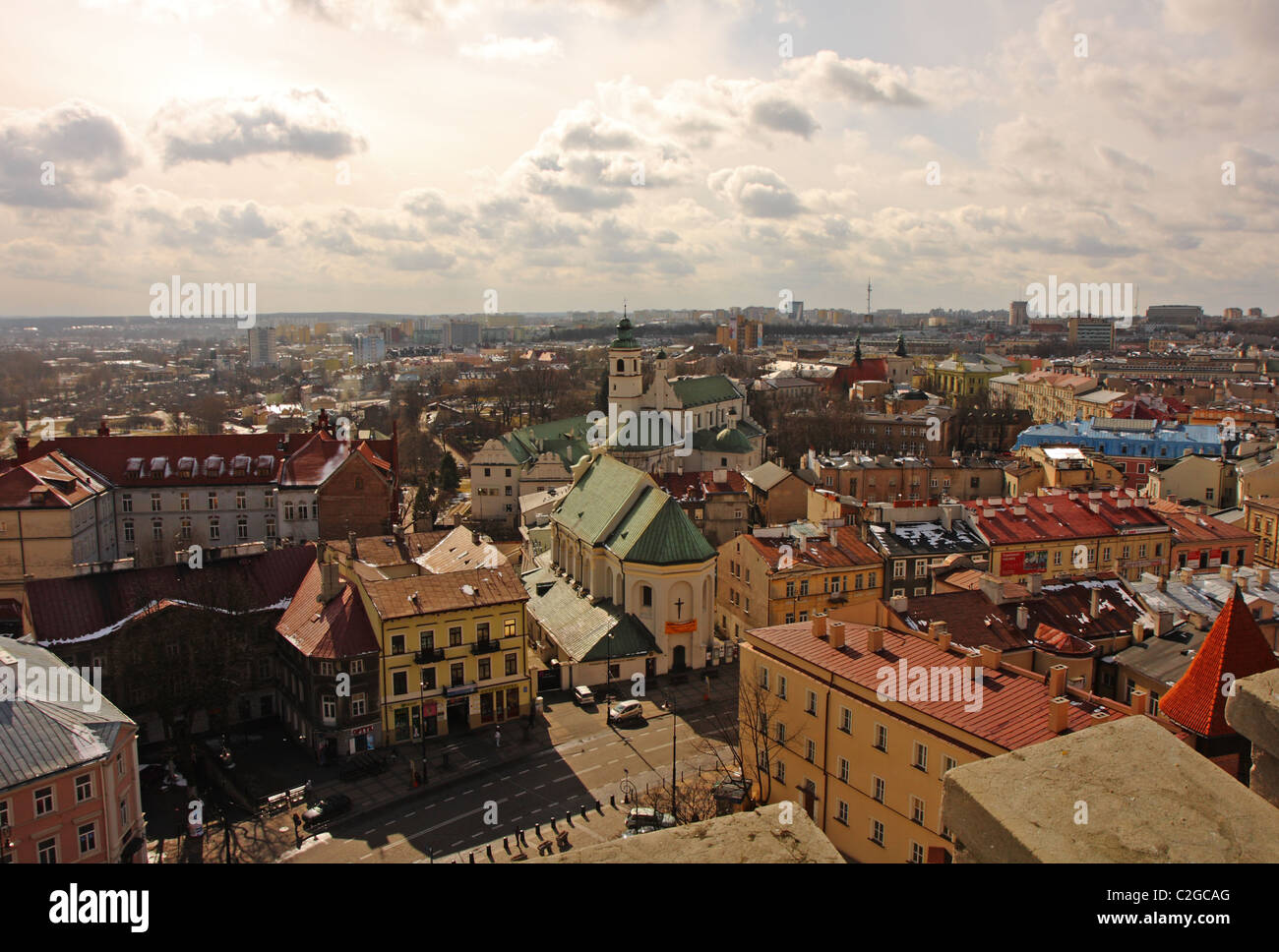 Centre of Lublin, Poland Stock Photo - Alamy