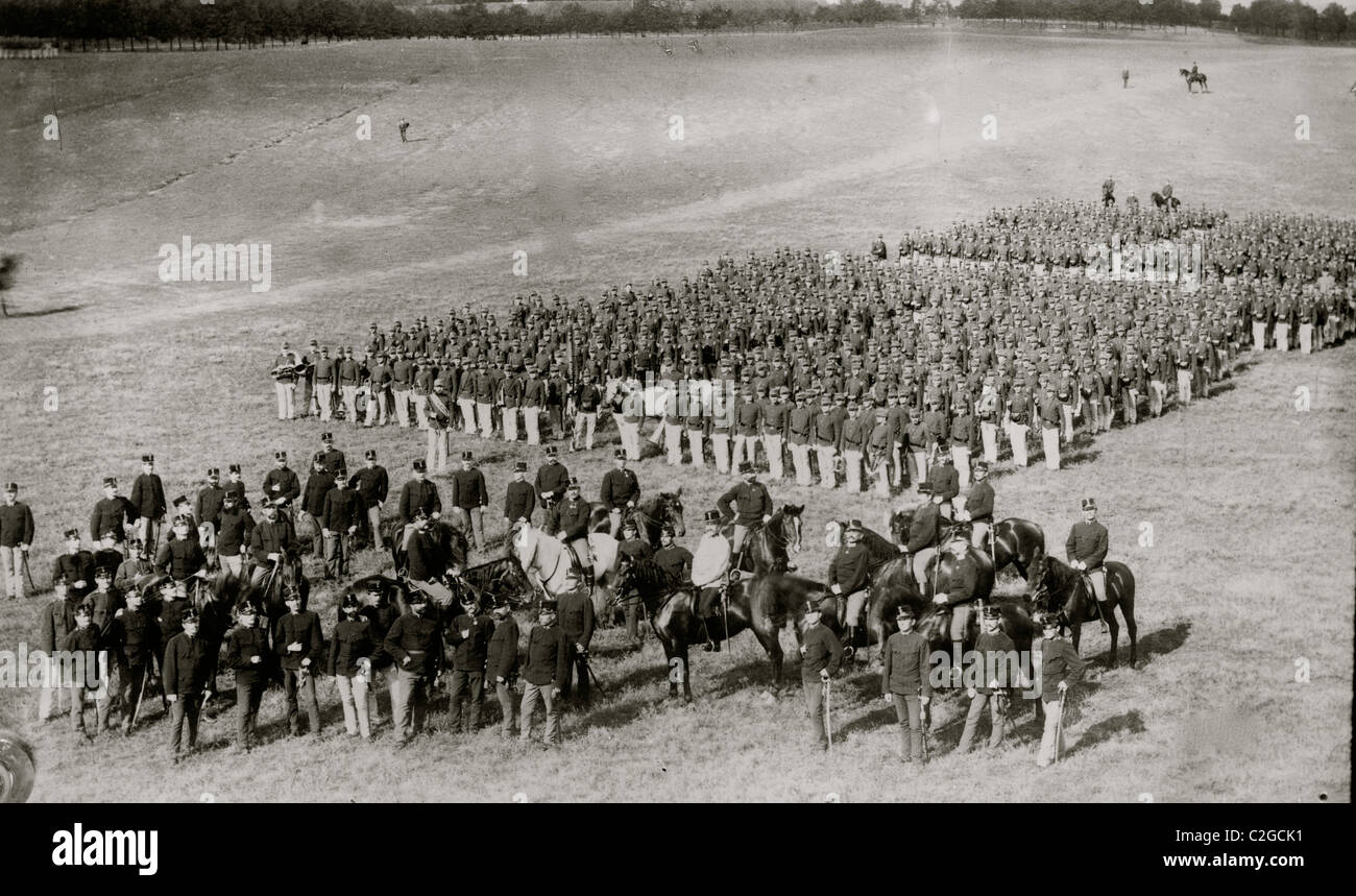 Austrian Infantry in formation Stock Photo - Alamy