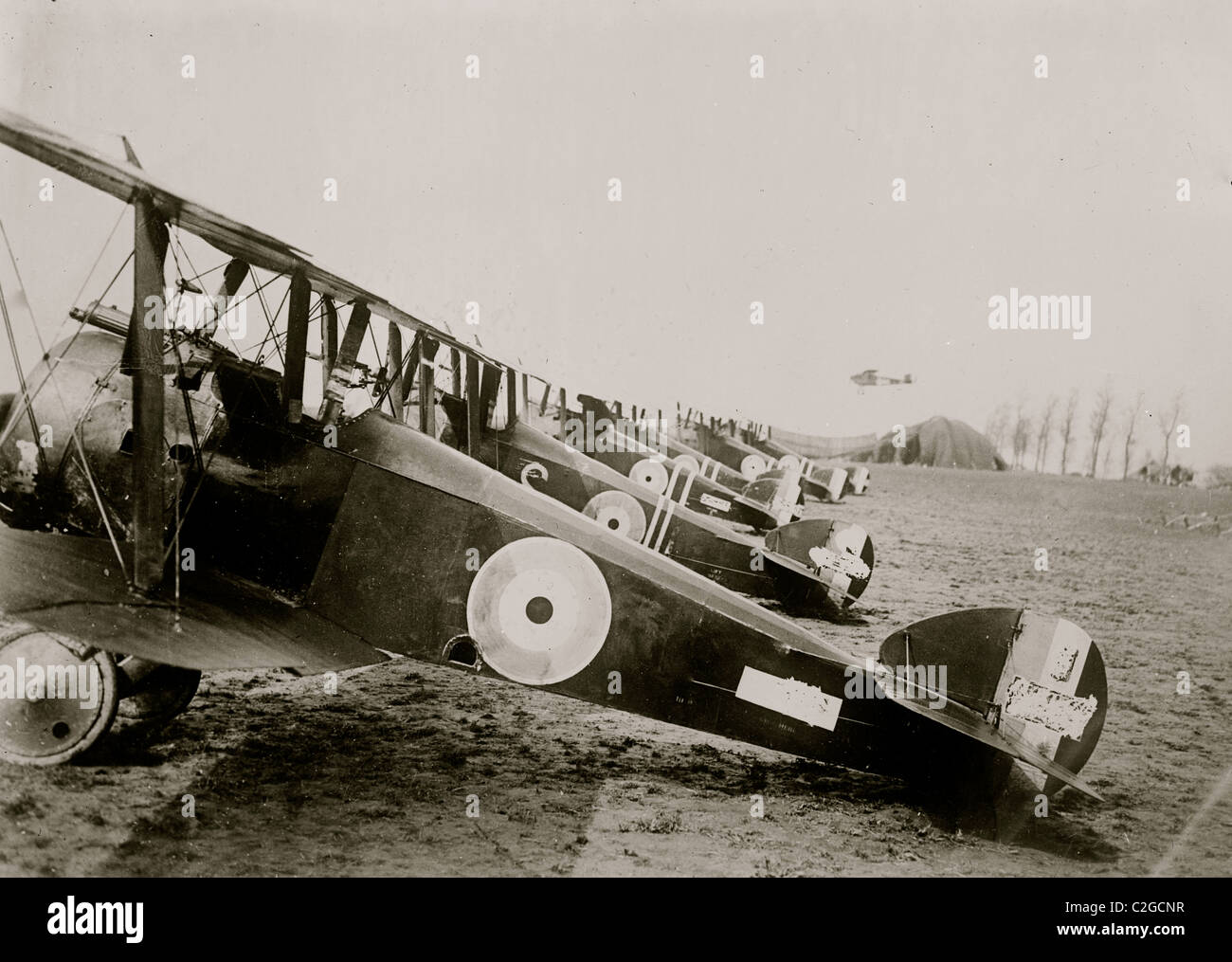 Return of scout plane Stock Photo - Alamy