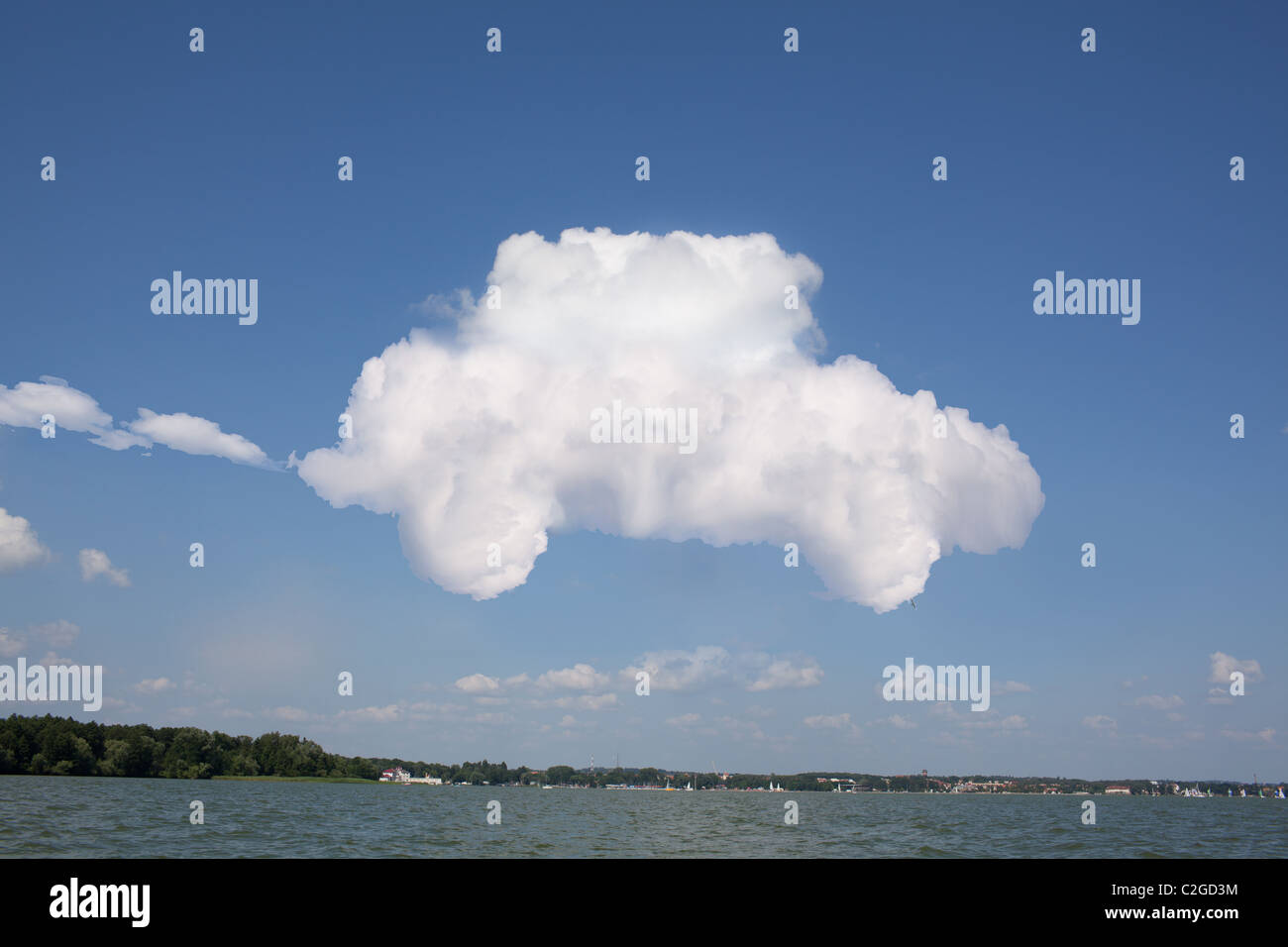 Clouds in the shape of dream car Stock Photo - Alamy