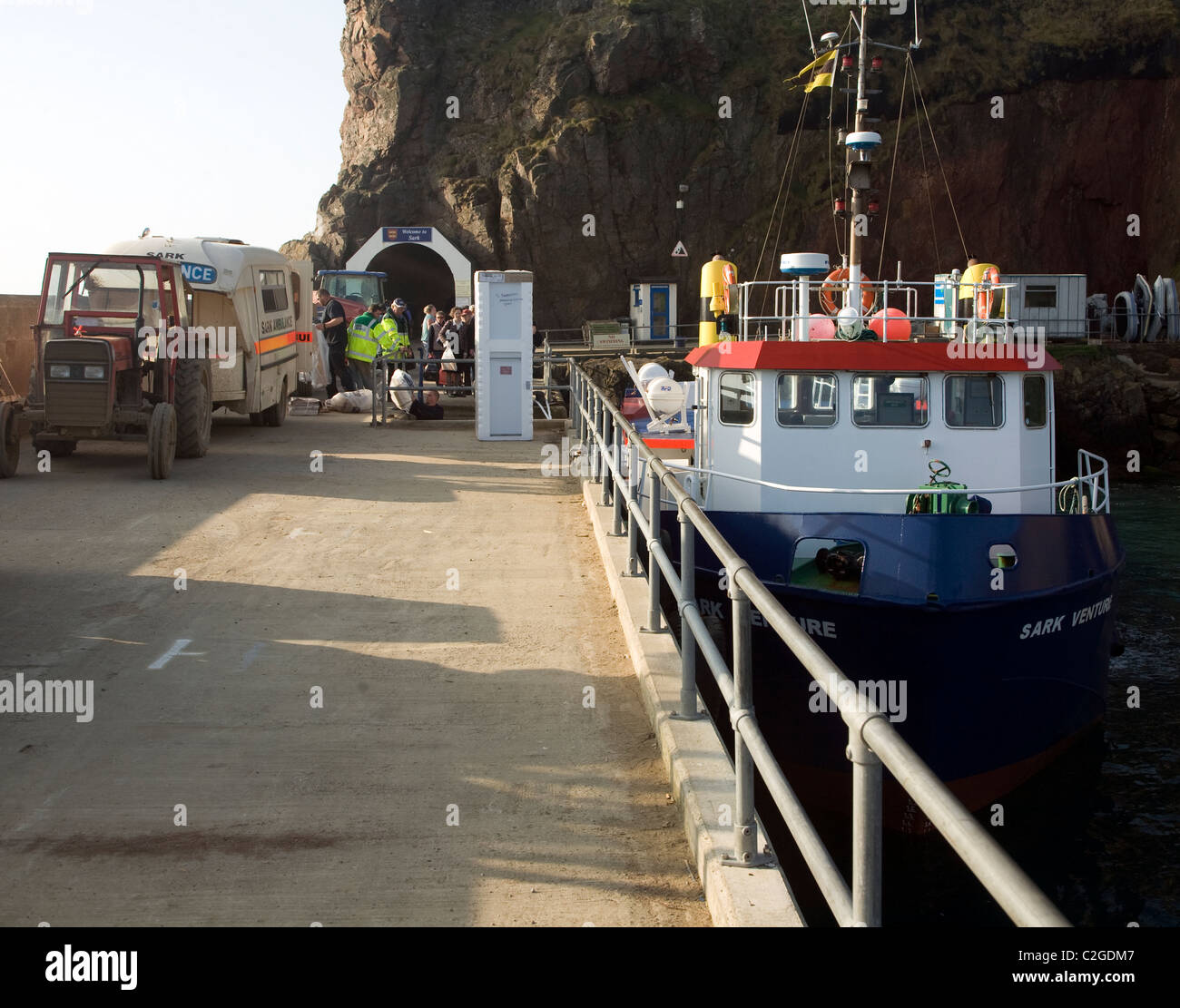 Sark harbour hi-res stock photography and images - Alamy