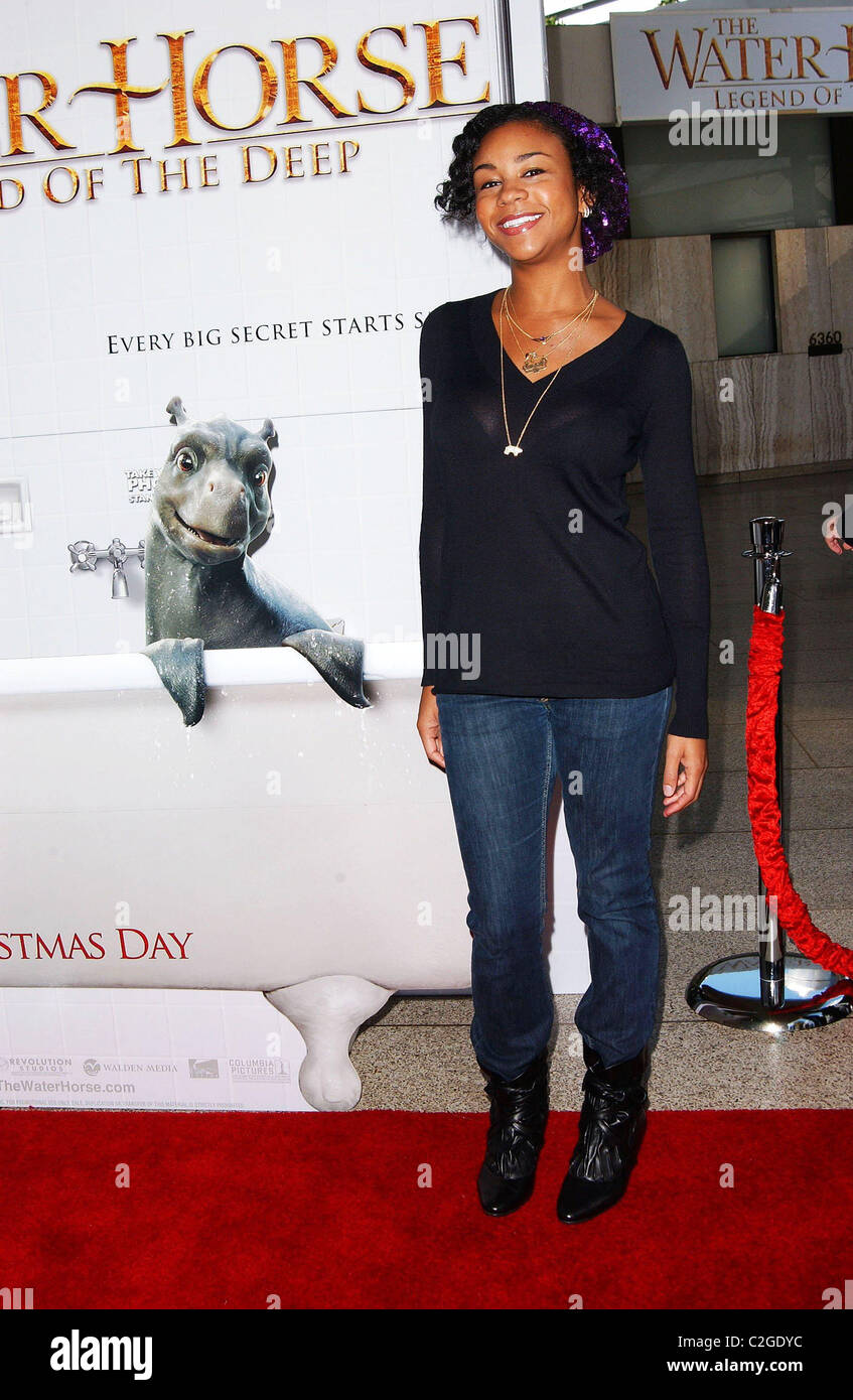 Aasha Davis 'The Water Horse: Legend of the Deep' premiere held at the ...
