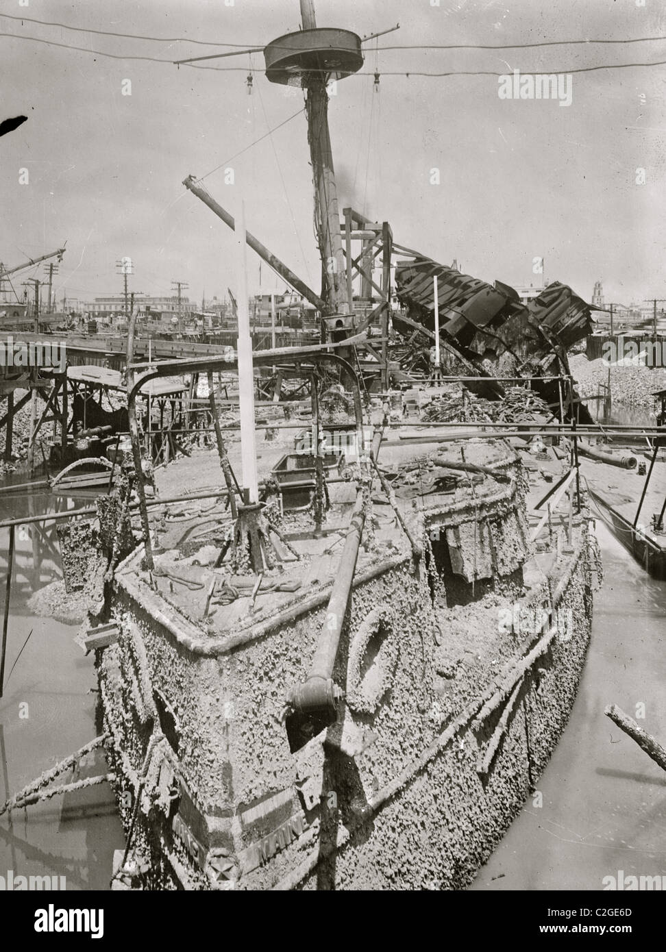 Battleship uss maine hi-res stock photography and images - Alamy