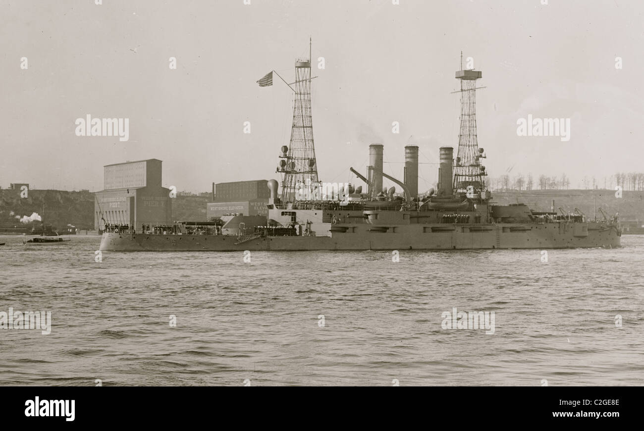 Battleship u s s nebraska hi-res stock photography and images - Alamy