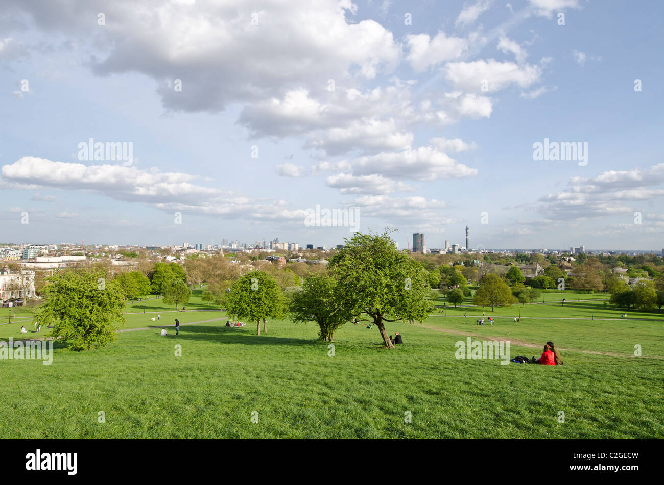 Primrose Hill View From High Resolution Stock Photography and Images ...