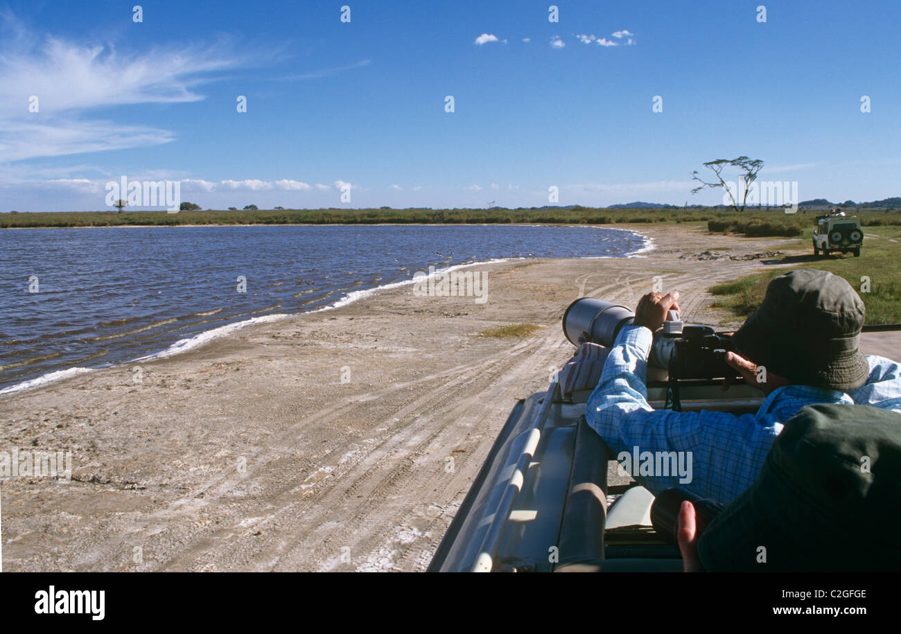 Lake Magadi Tanzania Stock Photo - Alamy