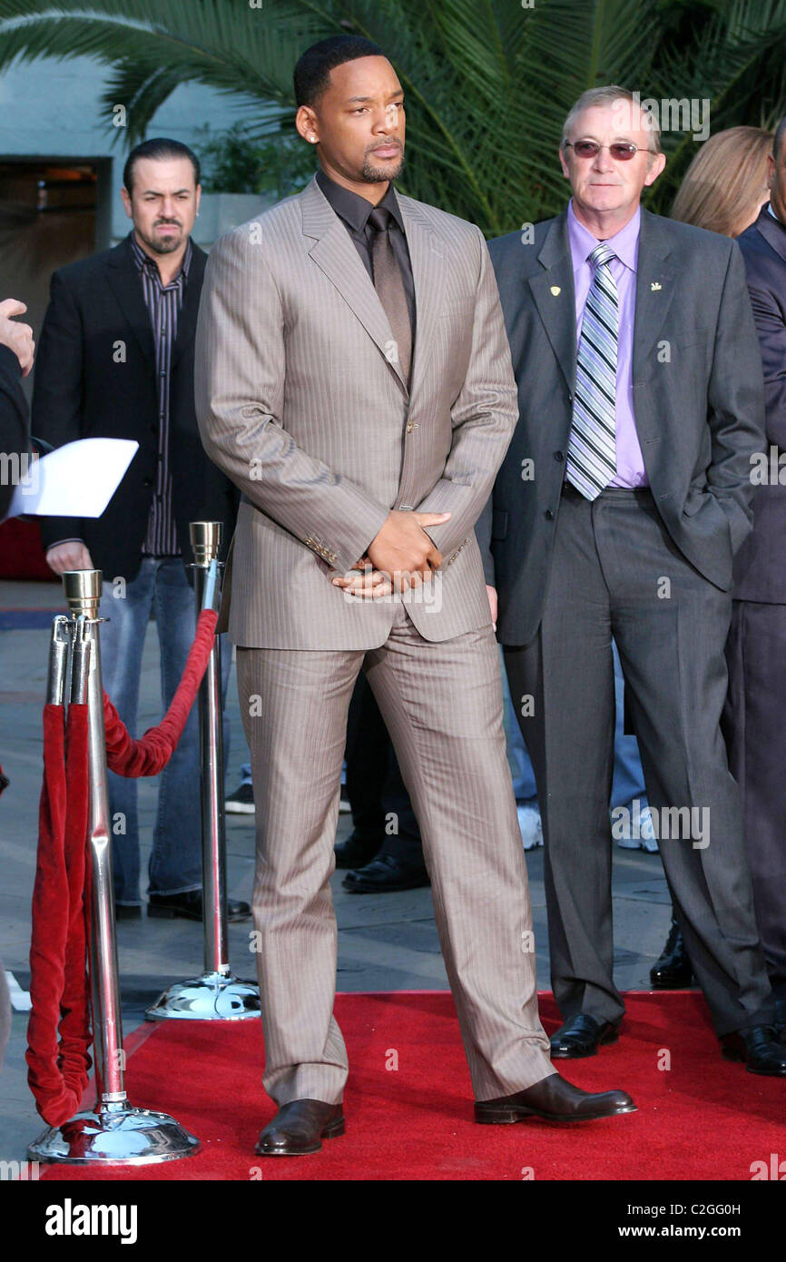 Will Smith Will Smith Handprint and Footprint Ceremony at Grauman's ...