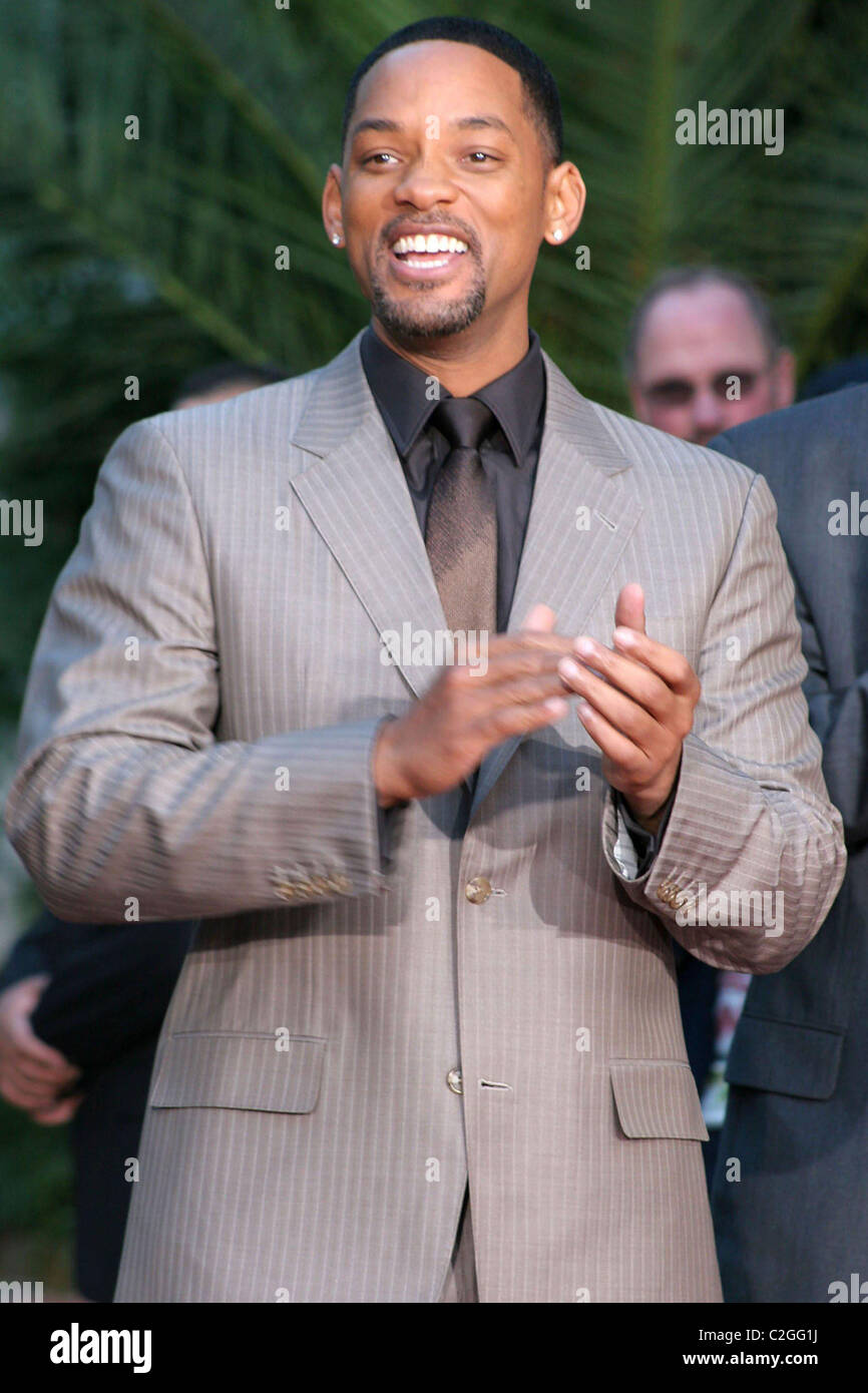 Will Smith Will Smith Handprint and Footprint Ceremony at Grauman's ...
