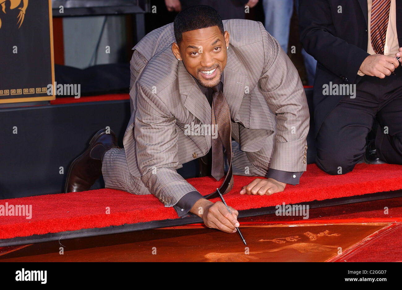 Will Smith Will Smith Handprint and Footprint Ceremony at Grauman's ...