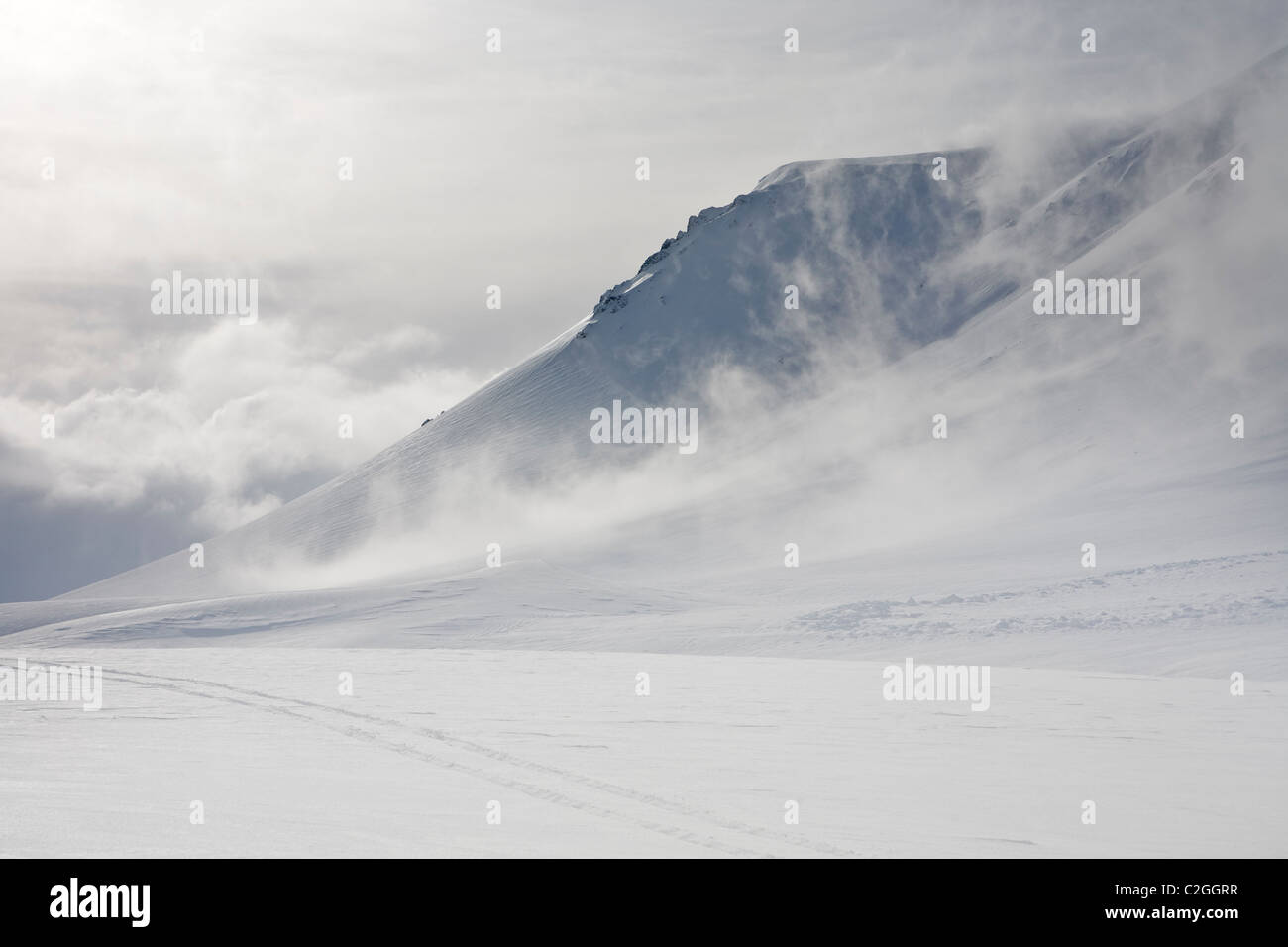 the Icelandic interior highlands during winter Stock Photo - Alamy