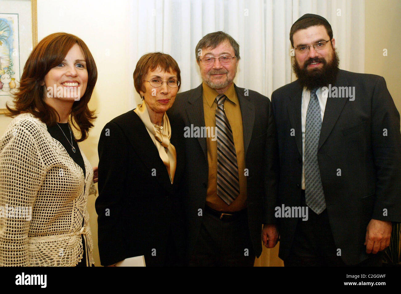 Rebbetzin Shem Tov, Ruth Pearl, Dr. Judea Pearl, Rabbi Shem Tov ...