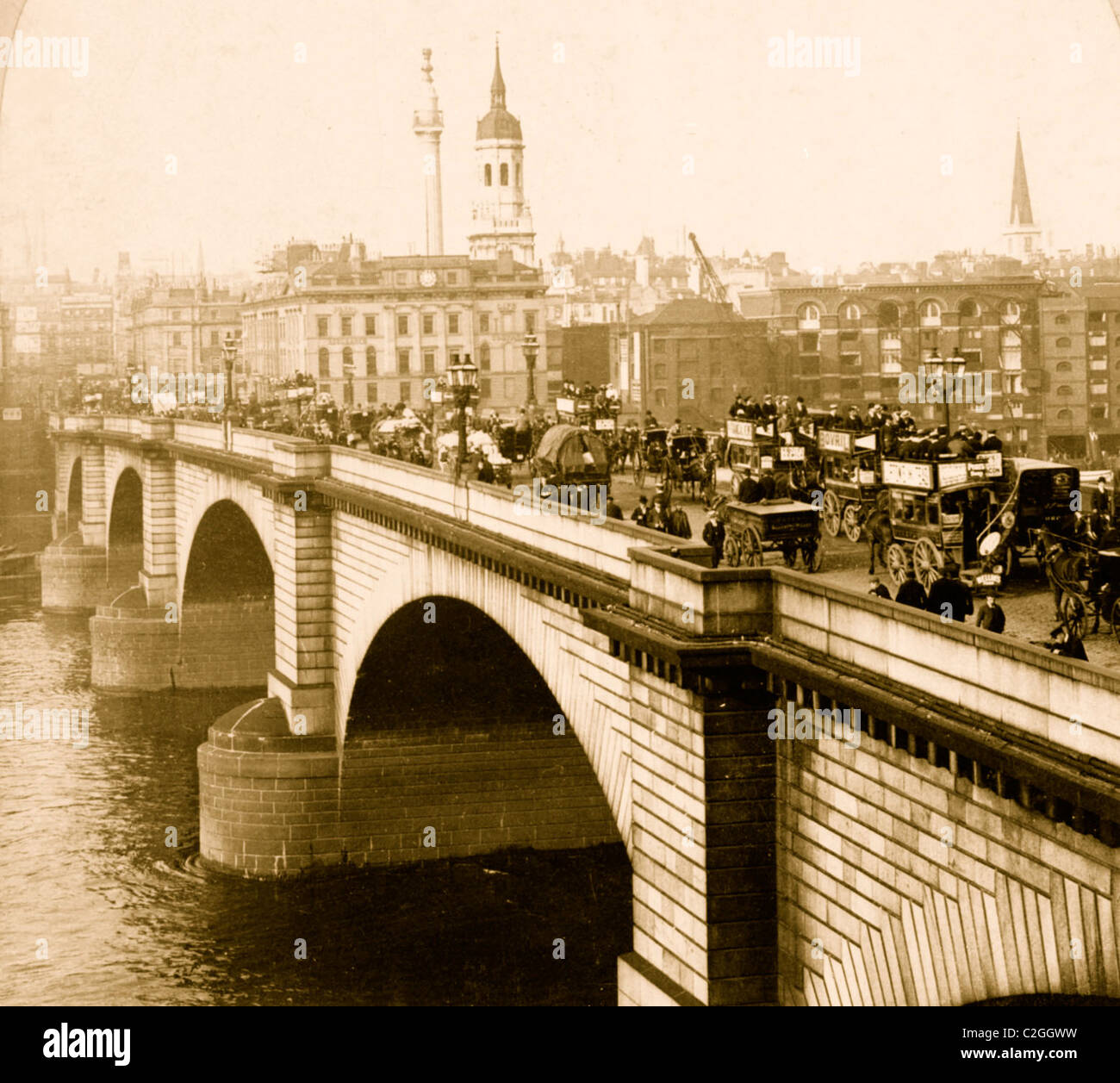 The great London Bridge Stock Photo - Alamy