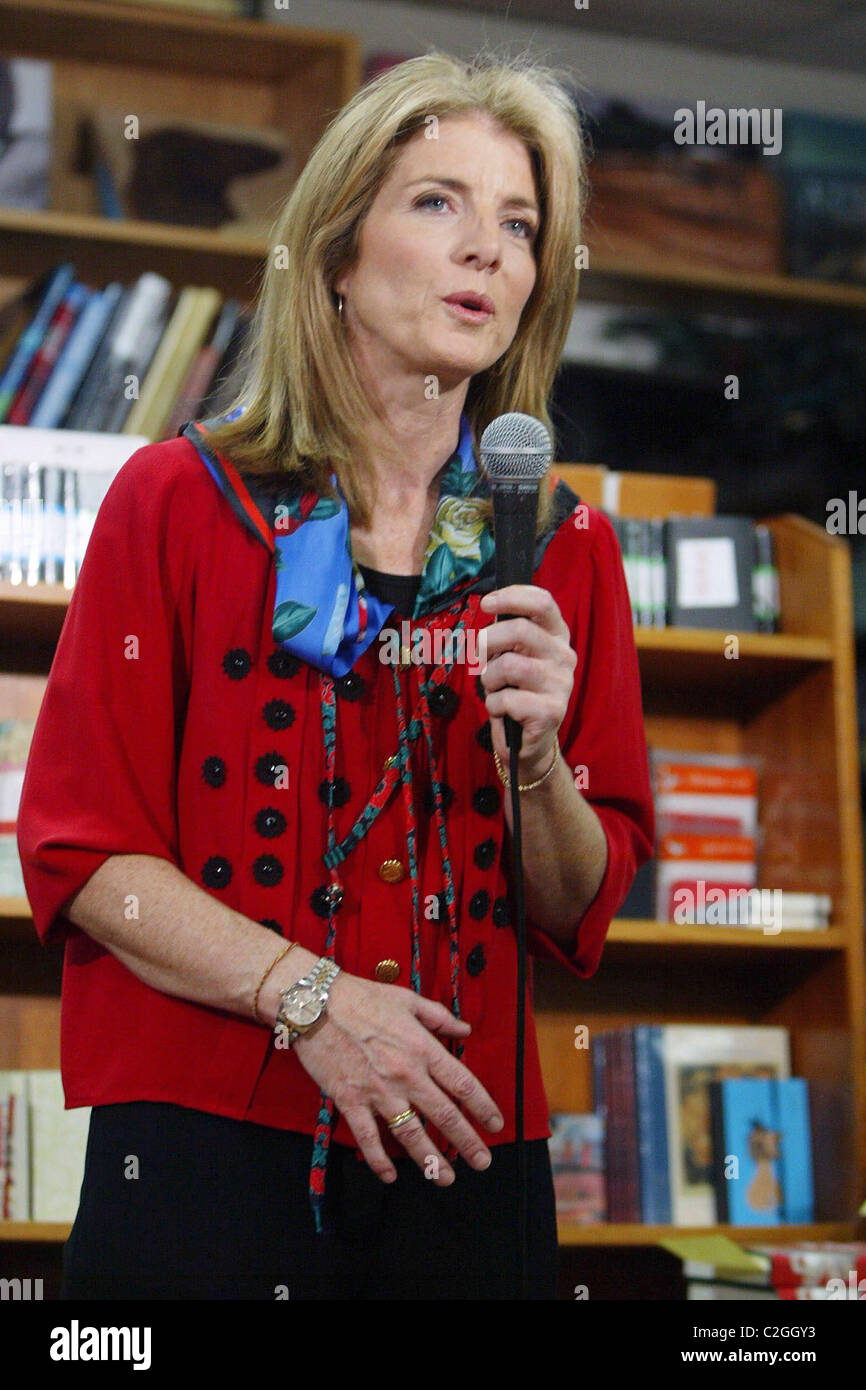 Caroline Kennedy signs copies of her new book 'A Family Christmas' at ...