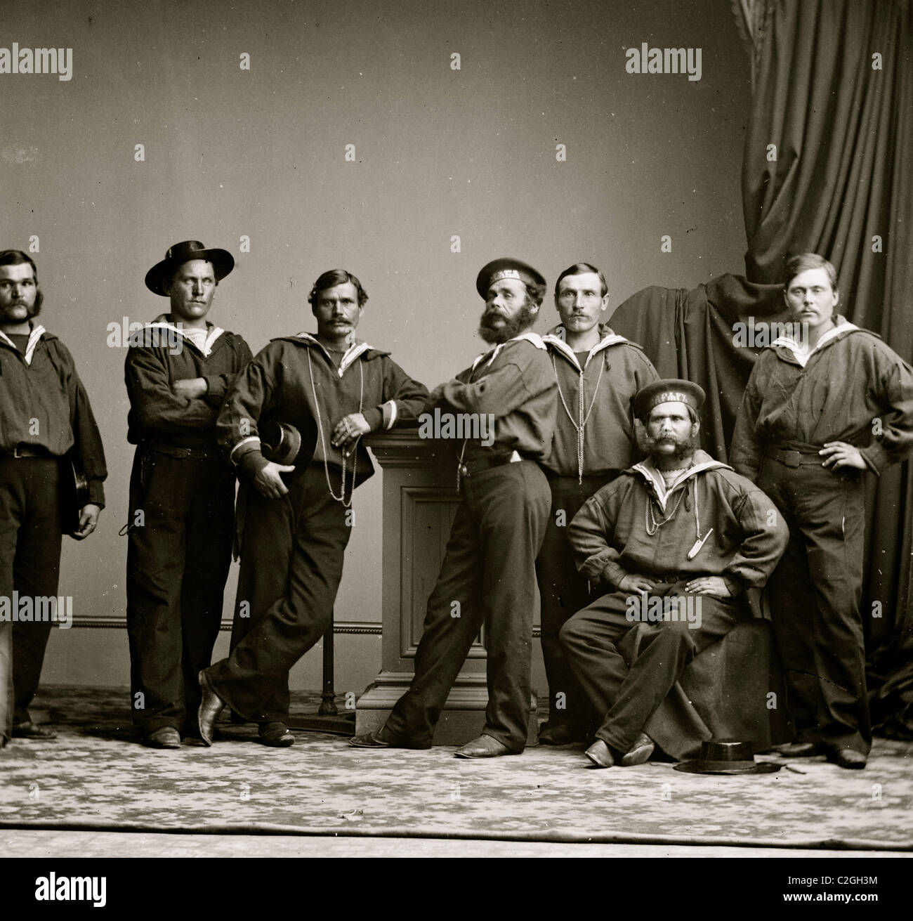 Civil war sailors hi-res stock photography and images - Alamy