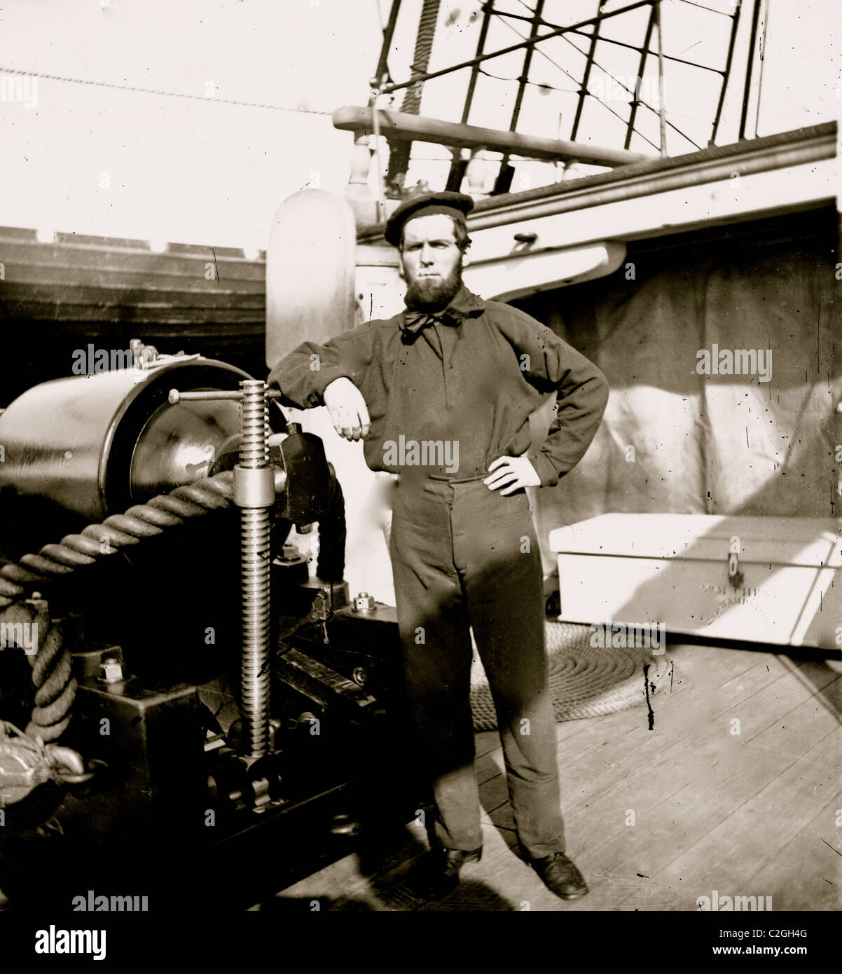 Civil war sailor hi-res stock photography and images - Alamy