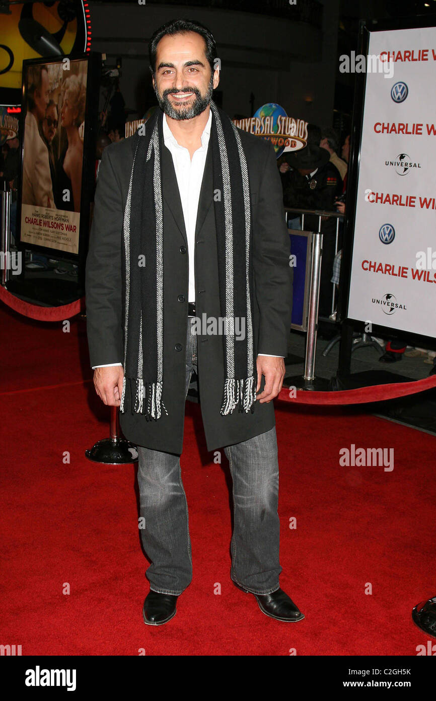 Navid Negahban World Premiere of 'Charlie Wilson's War' at Universal ...