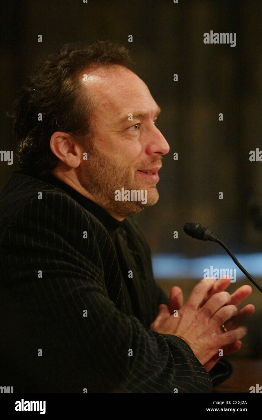 Jimmy Wales, founder of Wikipedia The Senate Homeland Security and ...