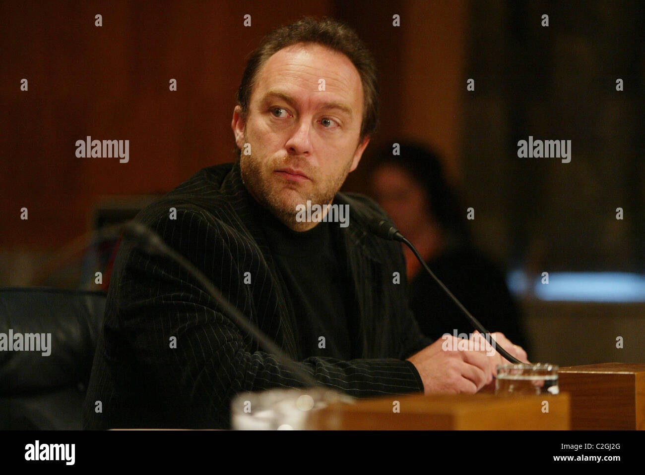 Jimmy Wales, founder of Wikipedia The Senate Homeland Security and ...