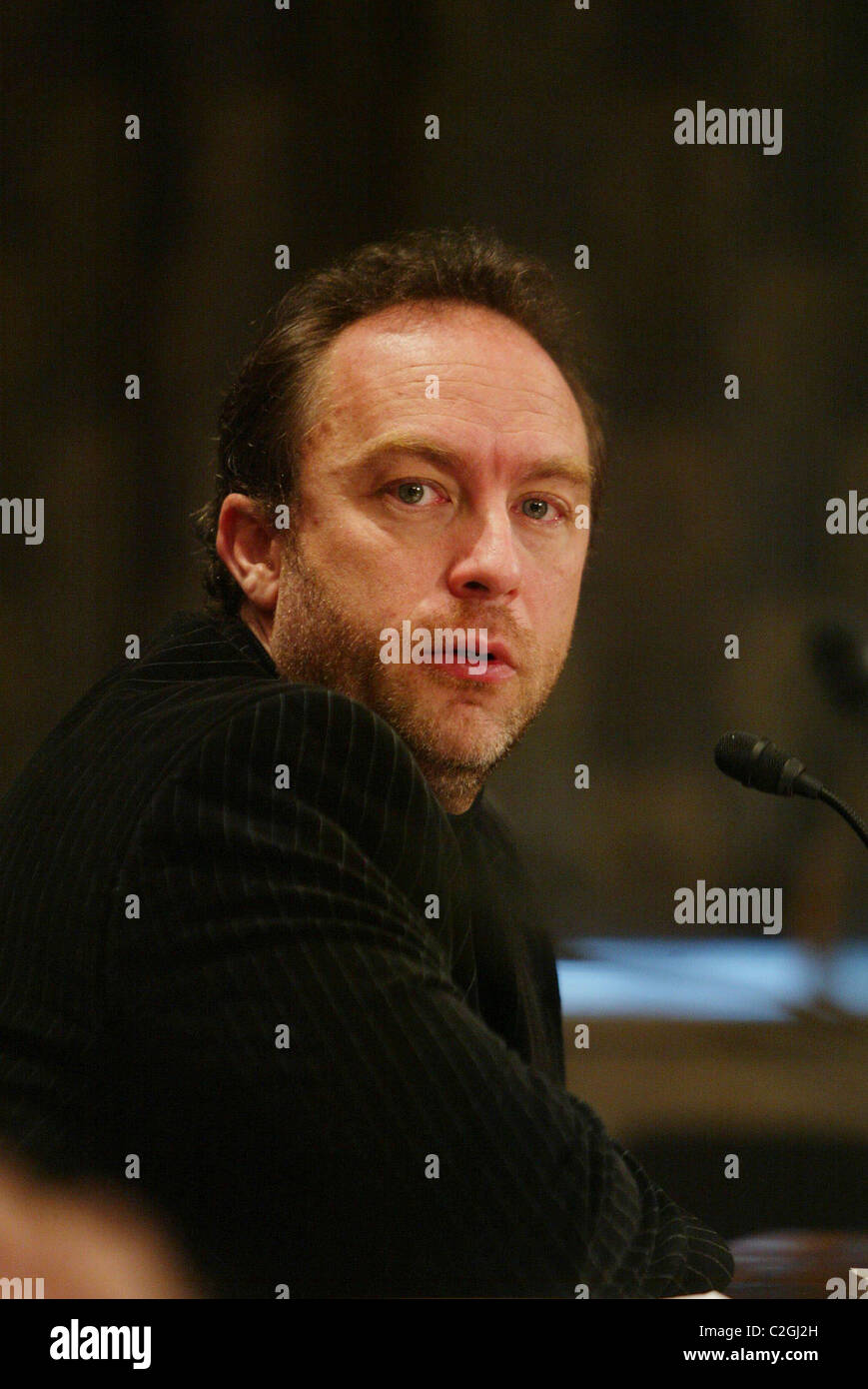 Jimmy Wales, founder of Wikipedia The Senate Homeland Security and ...
