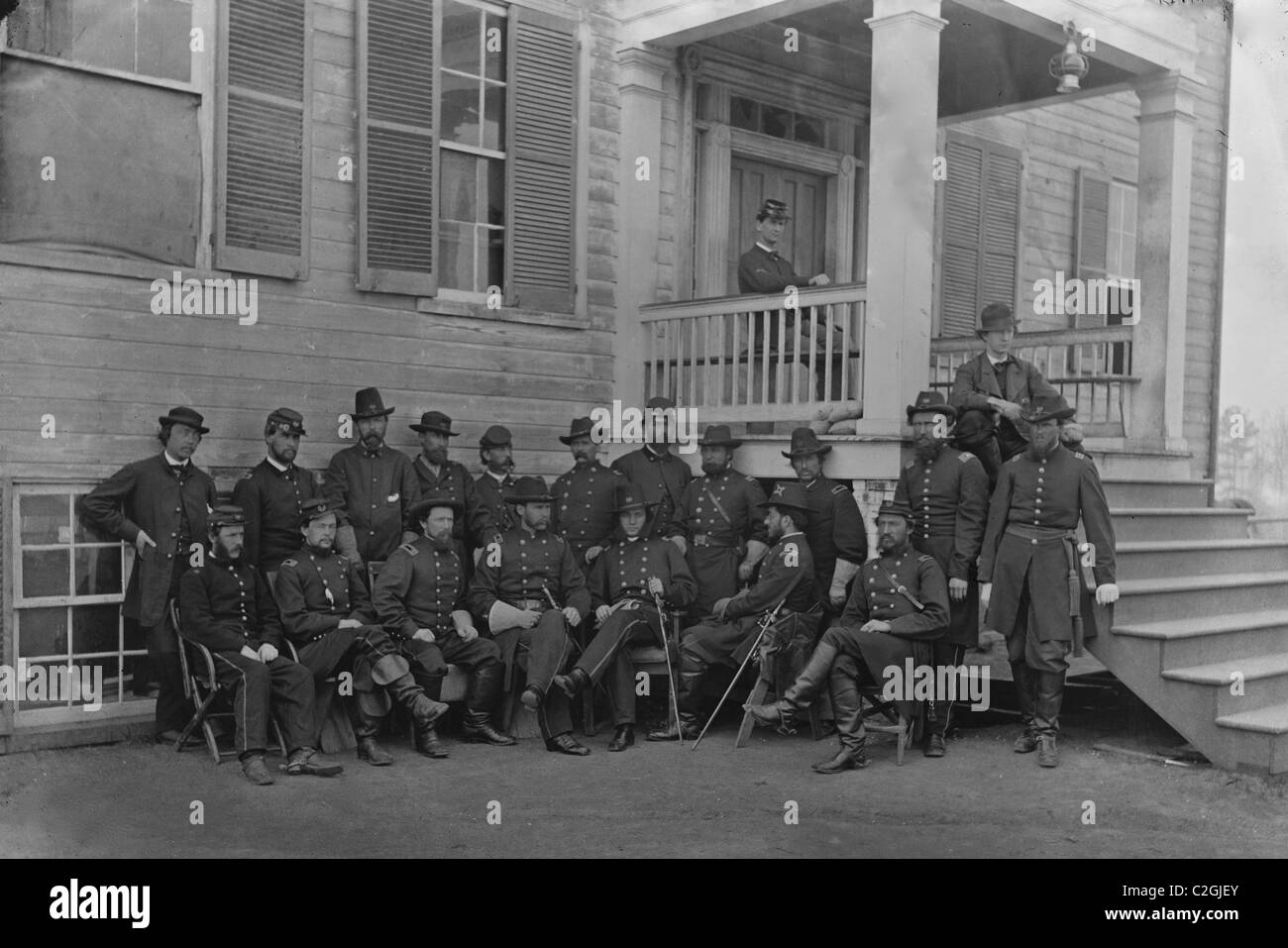 Petersburg, Virginia. Surgeons of 10th Army Corps Stock Photo - Alamy