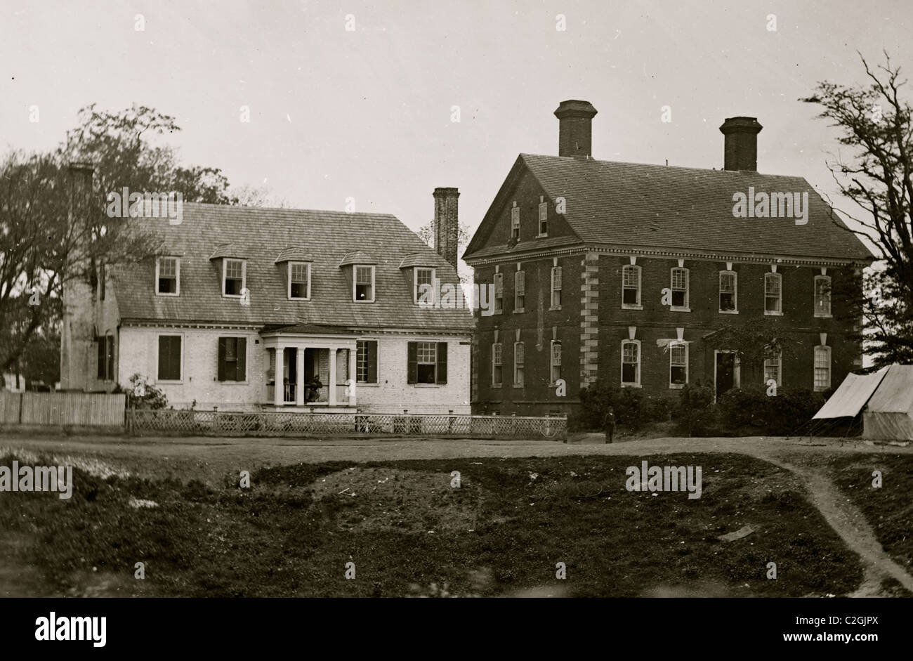 Yorktown, Va. Thomas Nelson house Stock Photo - Alamy