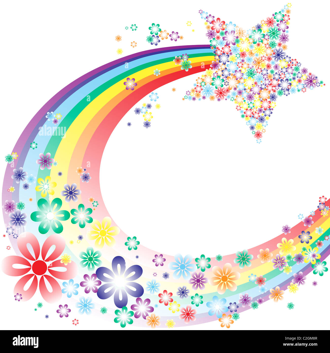 abstract spring floral background Stock Photo - Alamy