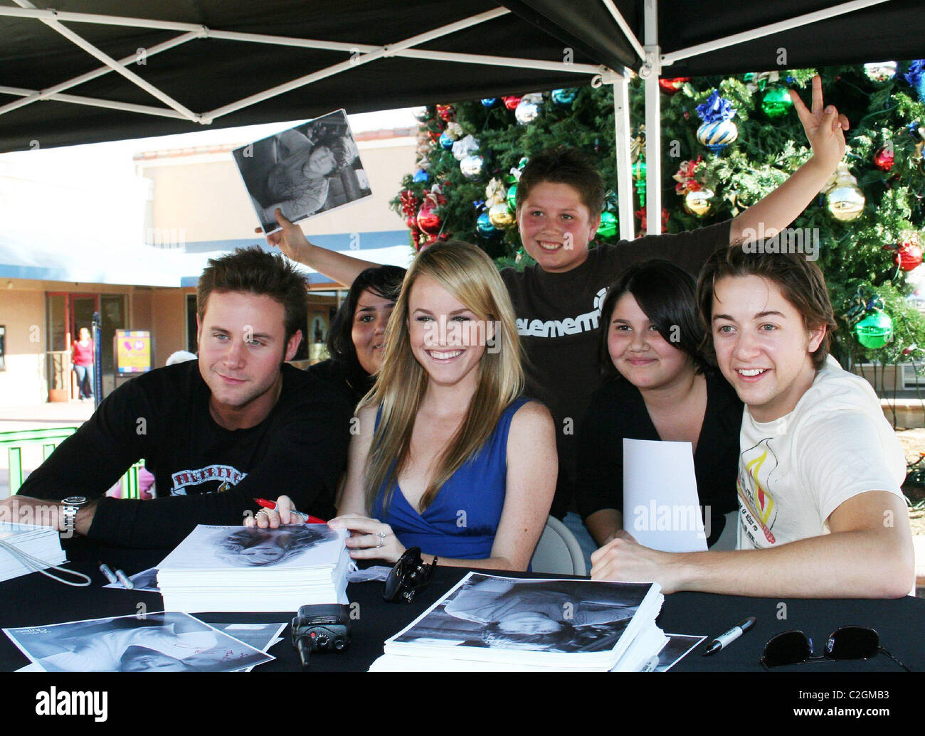 Josh Duhon, Julie Marie Berman and Bradford Anderson of ABC's 'General ...
