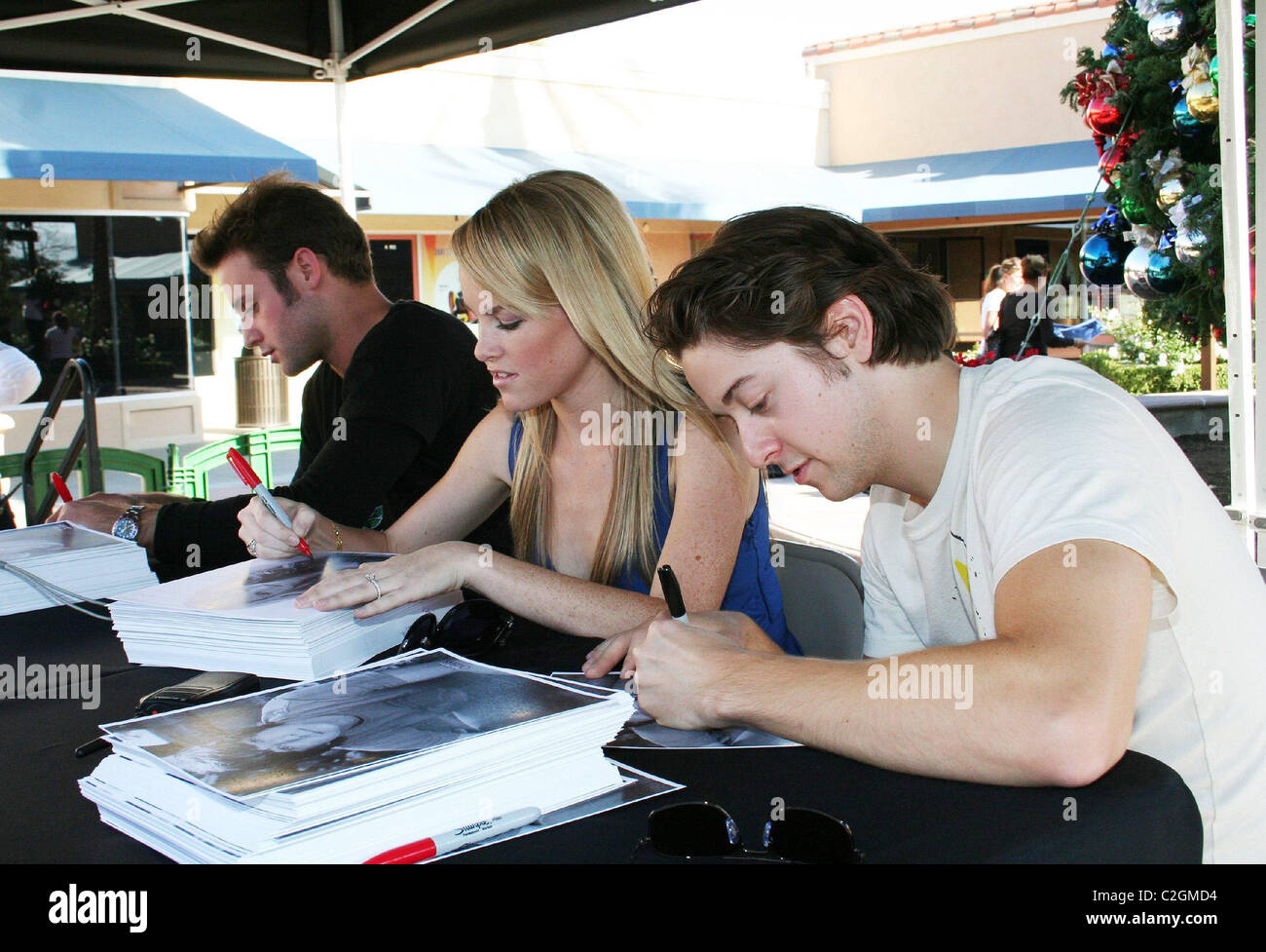 Josh Duhon, Julie Marie Berman and Bradford Anderson of ABC's 'General ...