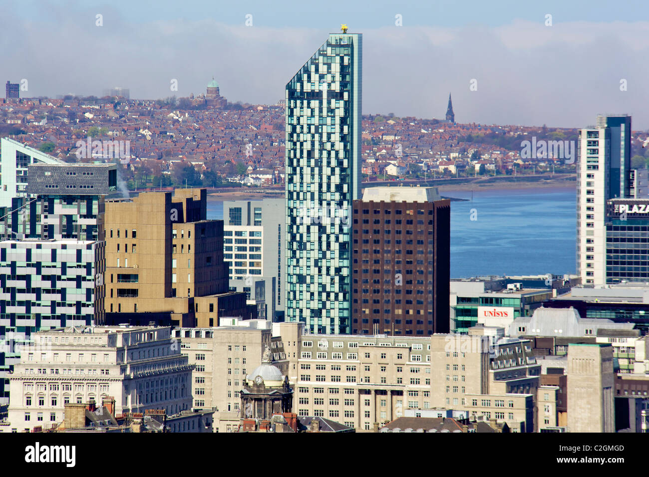 Aerial view beetham tower hi-res stock photography and images - Alamy