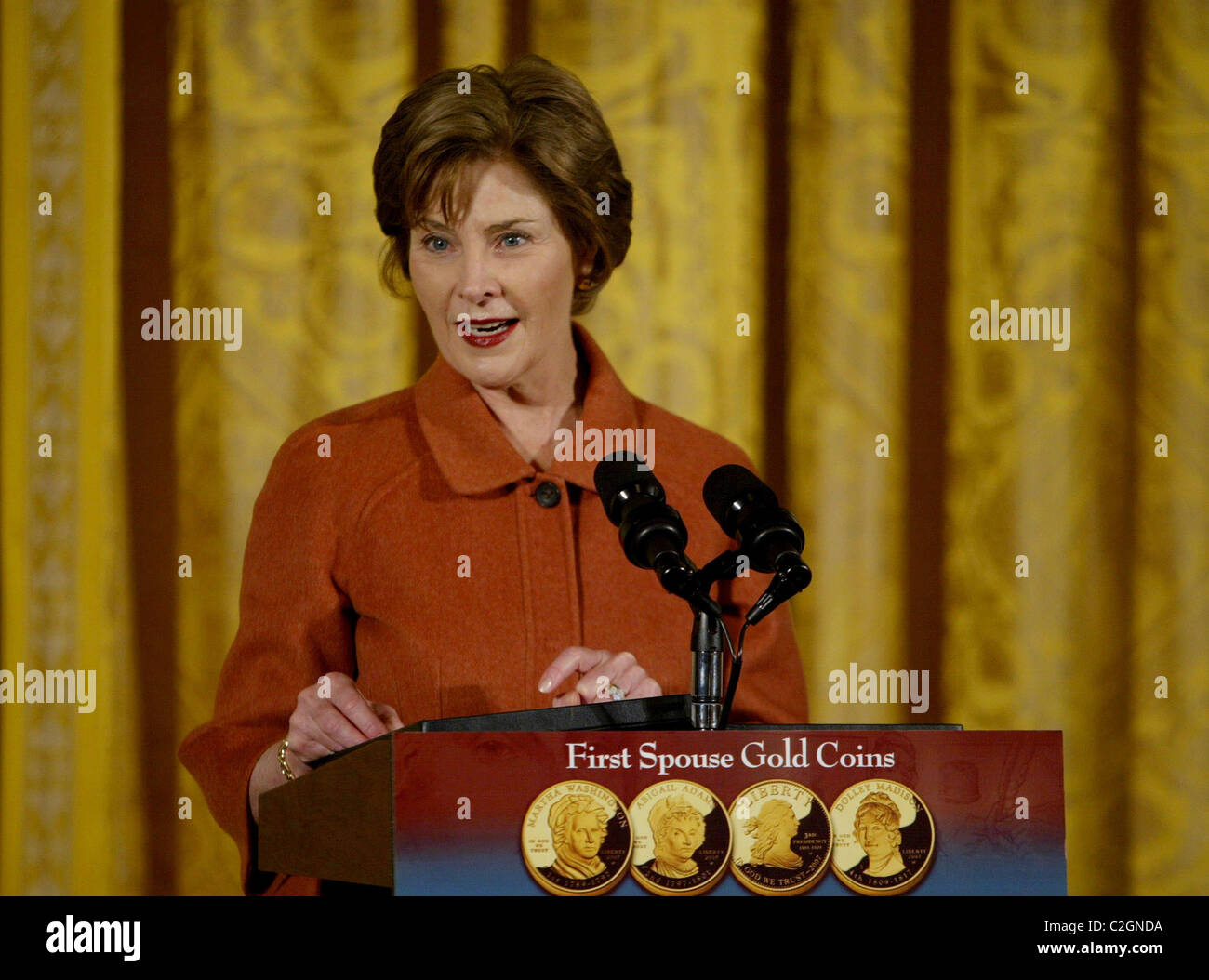 The First Lady Laura Bush The Department of the Treasury United States ...