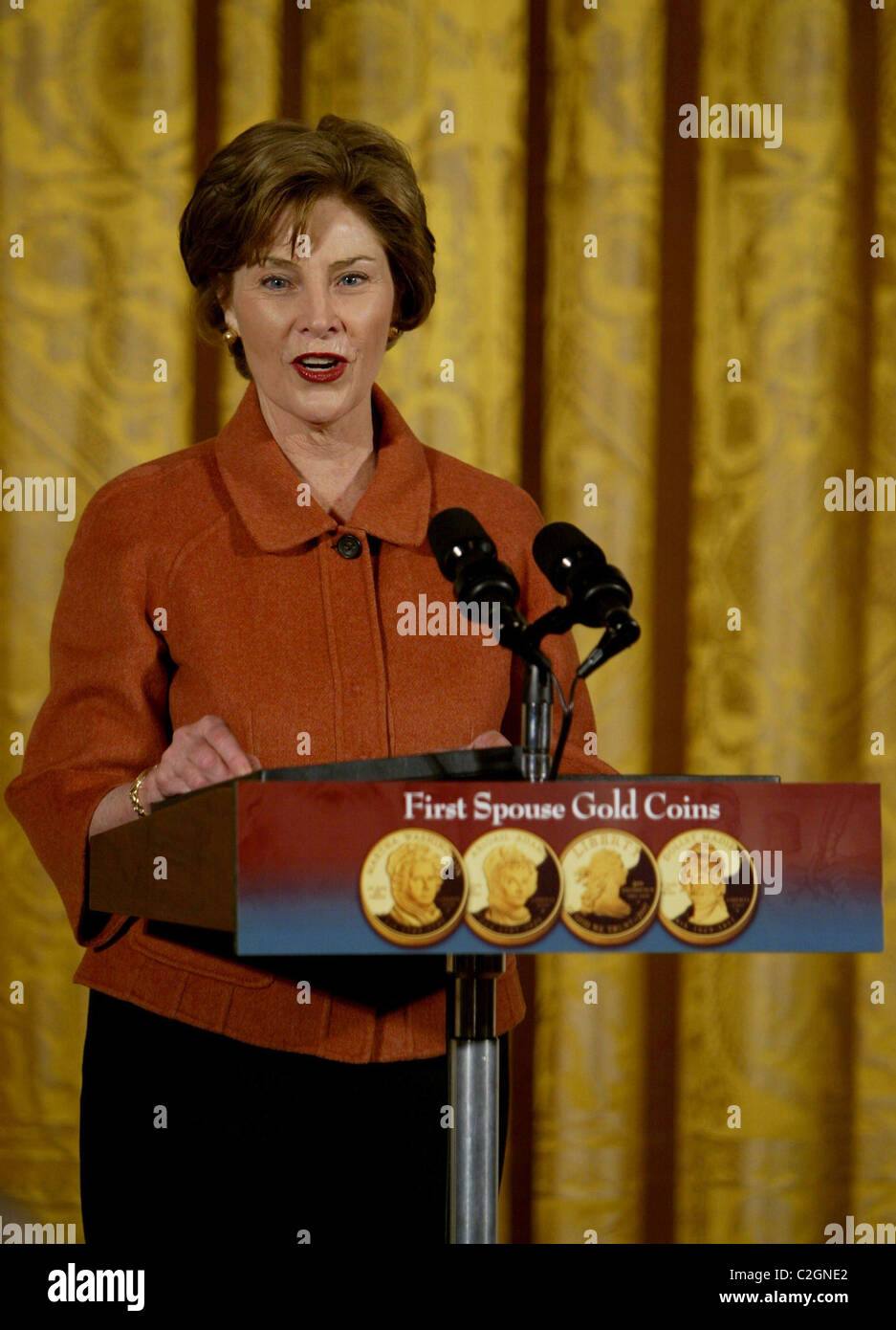 The First Lady Laura Bush The Department of the Treasury United States ...