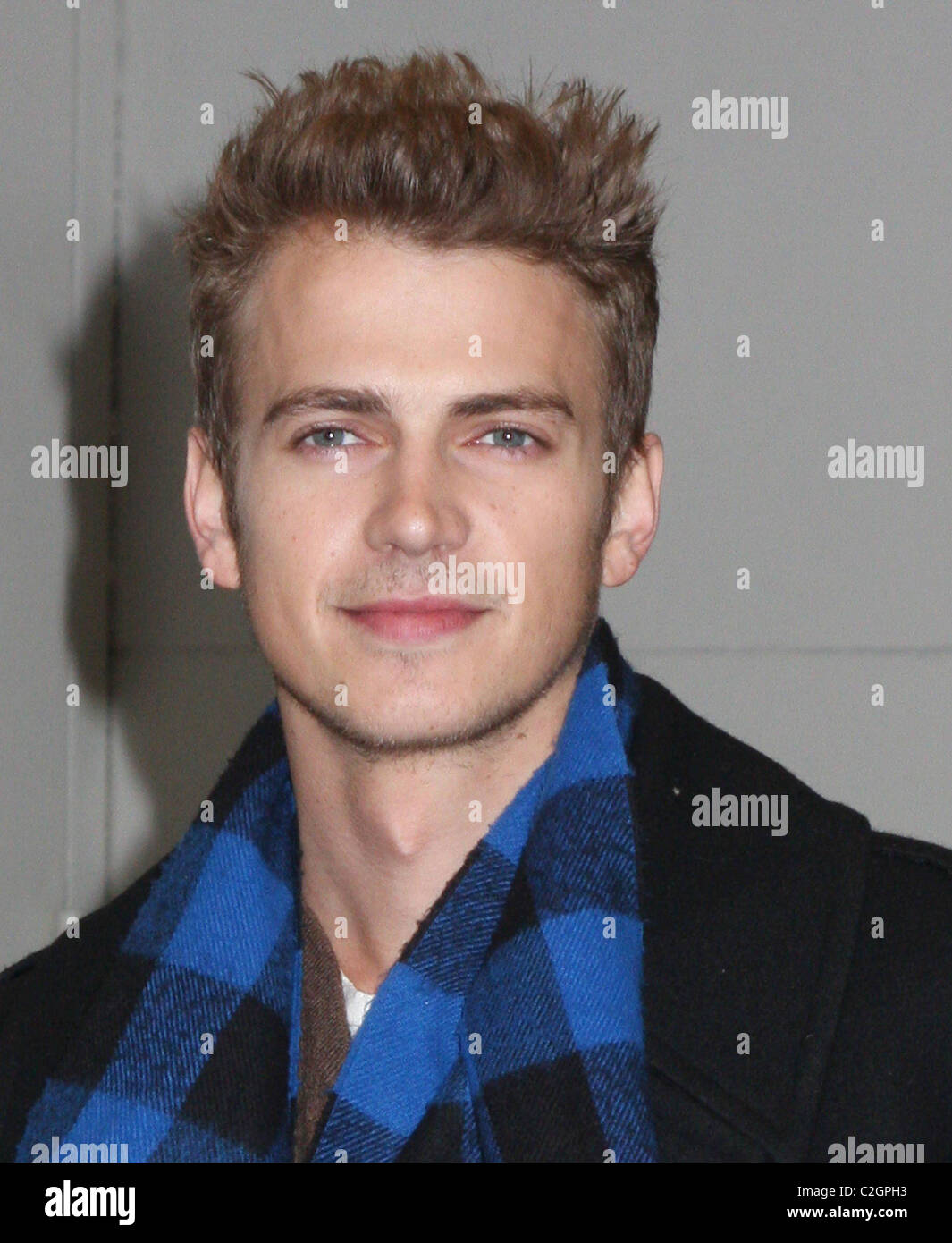 Hayden Christensen outside MTV TRL Studios in Times Square New York ...