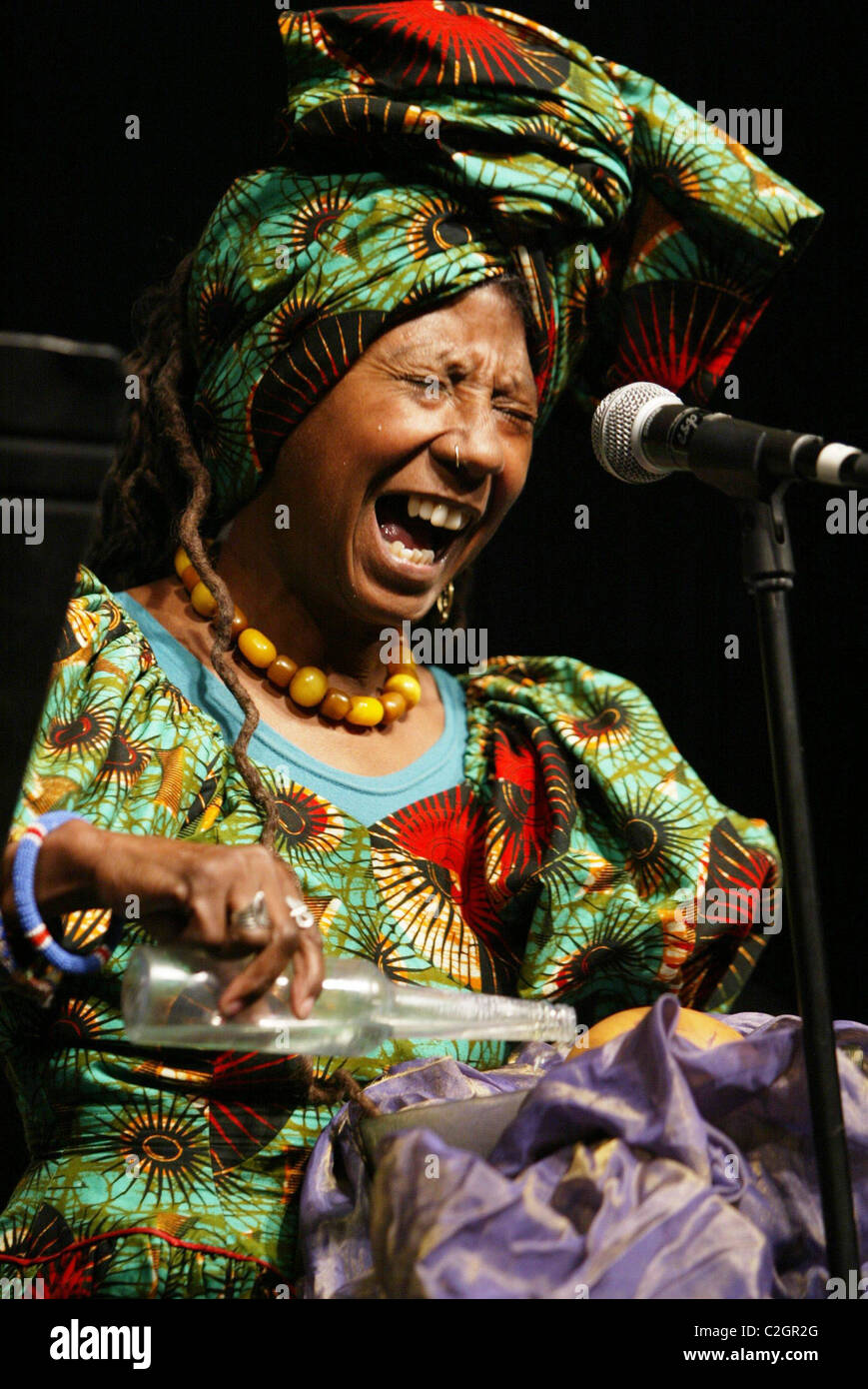 Ayo Handy Kendi performing at the '30th Anniversary WPFW 89.3 Pacifica ...