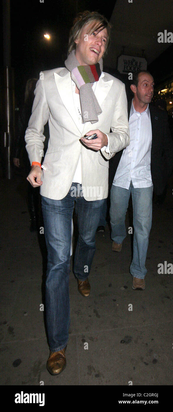 Richard Parfitt of English rock band Status Quo outside Club Amica ...