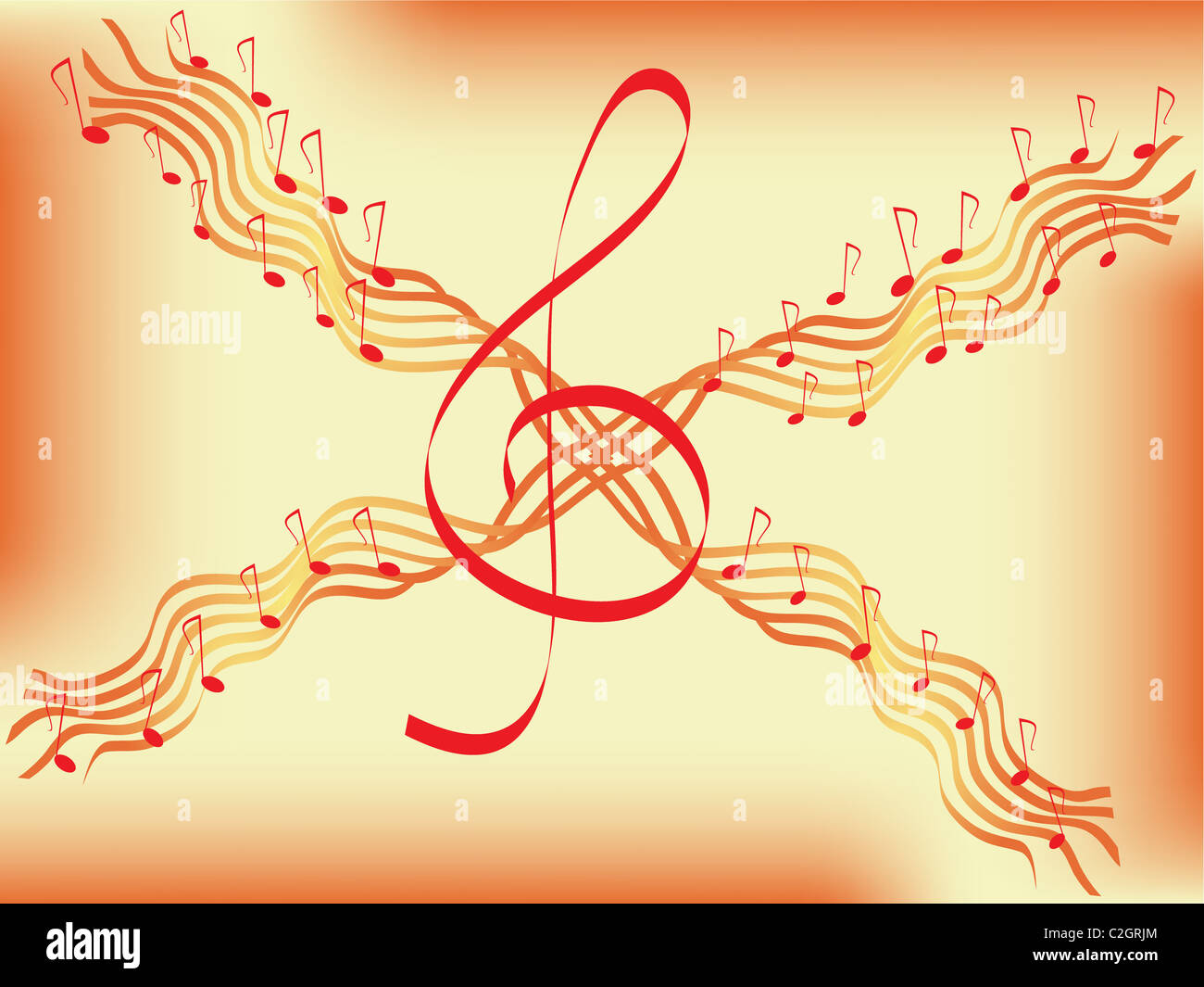 musical abstract background Stock Photo - Alamy