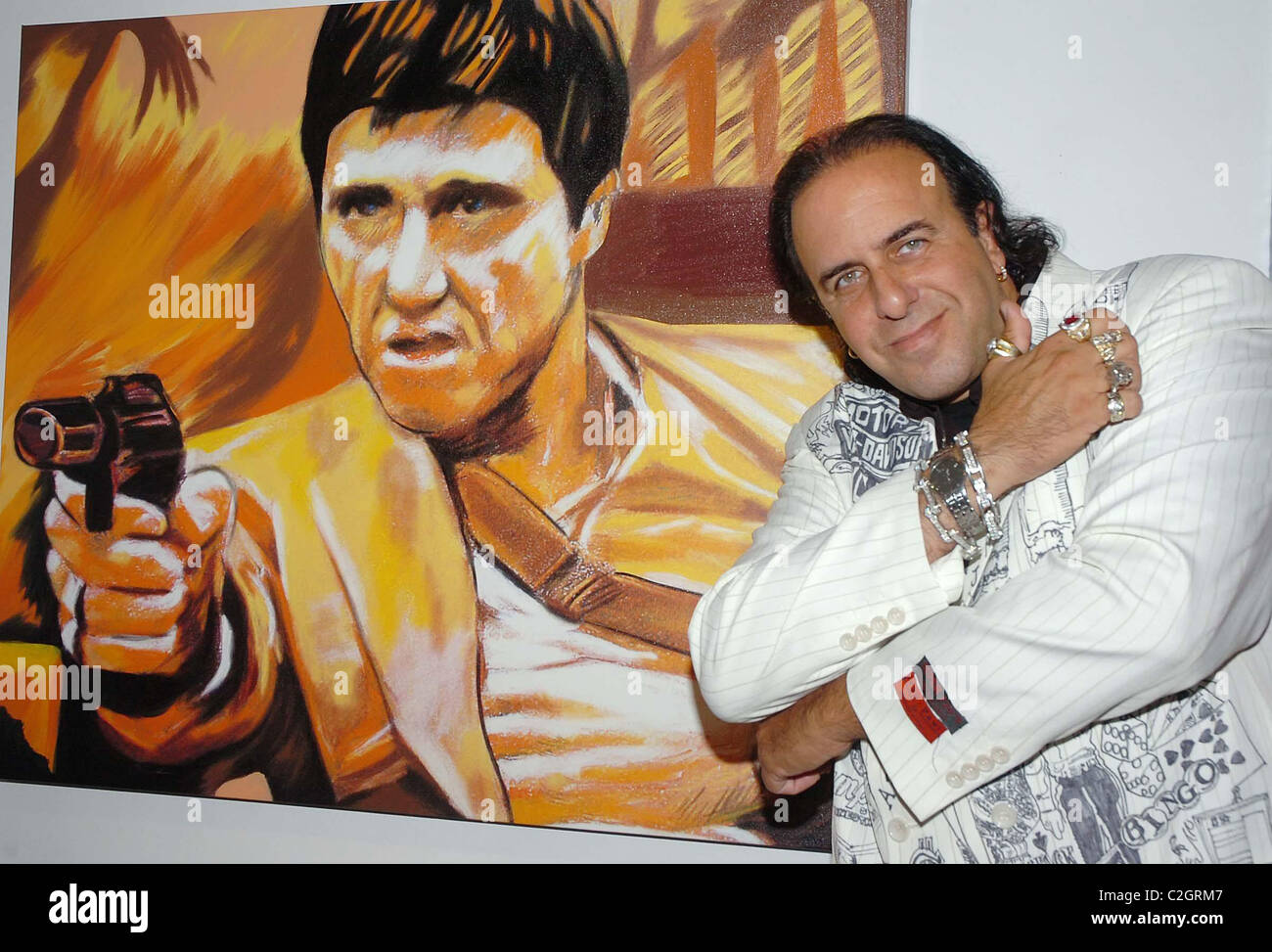 Andy Warhol's former assistant at the Factory Steve kaufman at the Dame ...