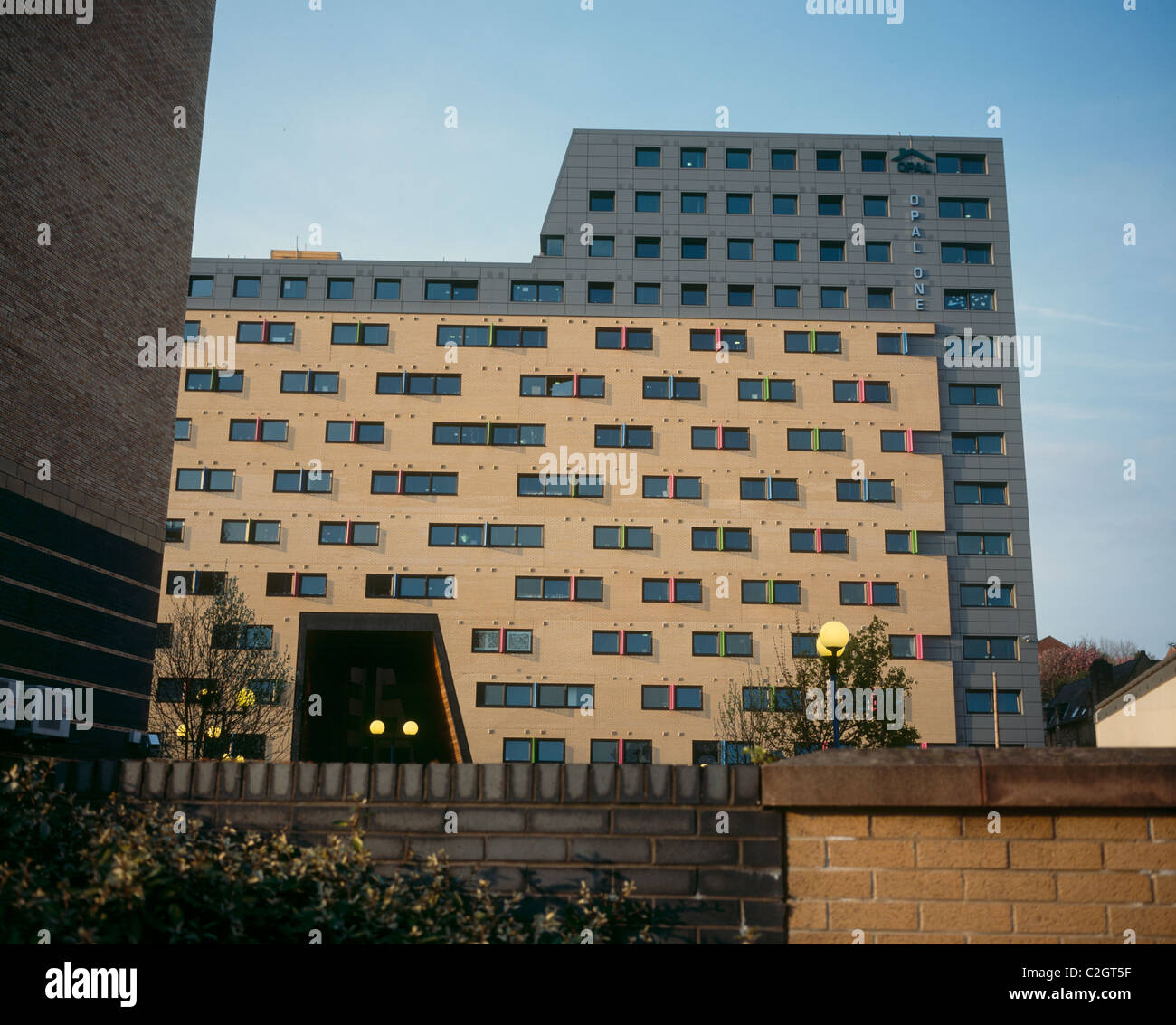Opal One Student Accommodation in Leeds UK Stock Photo - Alamy