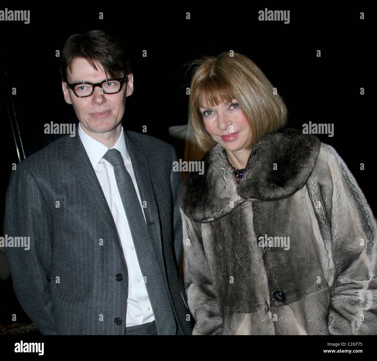 Andrew Bolton and Anna Wintour Press preview of 'blog.mode: addressing ...