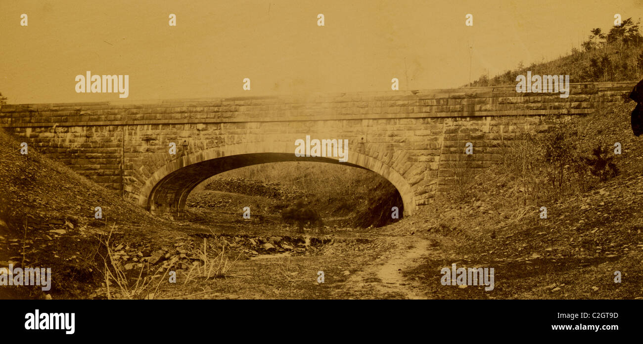 Bridge in the Washington Aqueduct, near Union Arch Stock Photo - Alamy