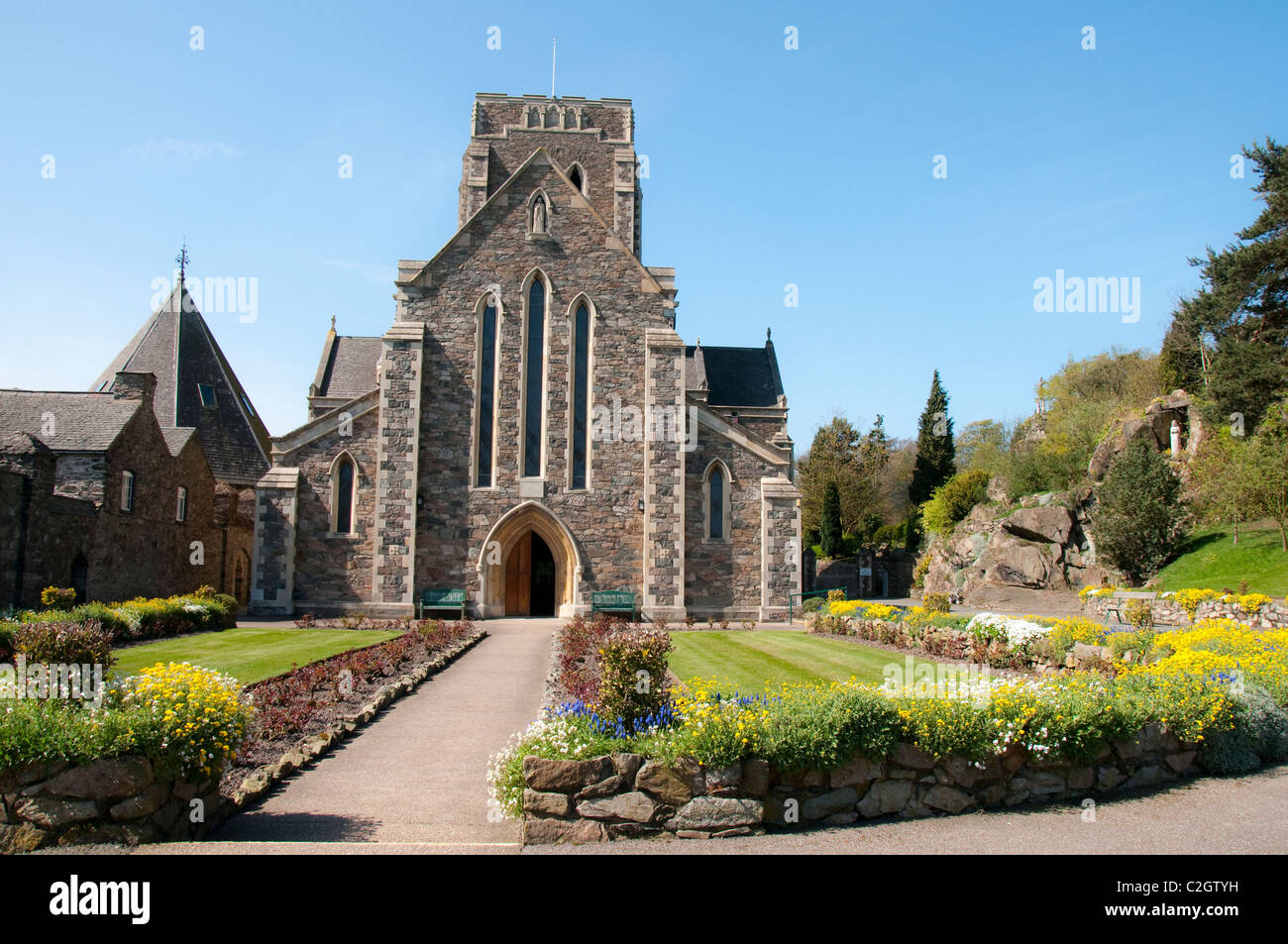 Mount St Bernard Abbey, near Whitwick in Leicestershire, England UK ...