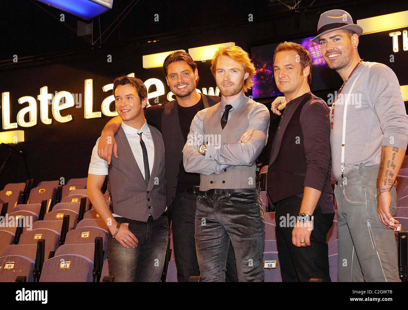 Stephen Gately, Keith Duffy, Ronan Keating, Mikey Graham and Shane ...