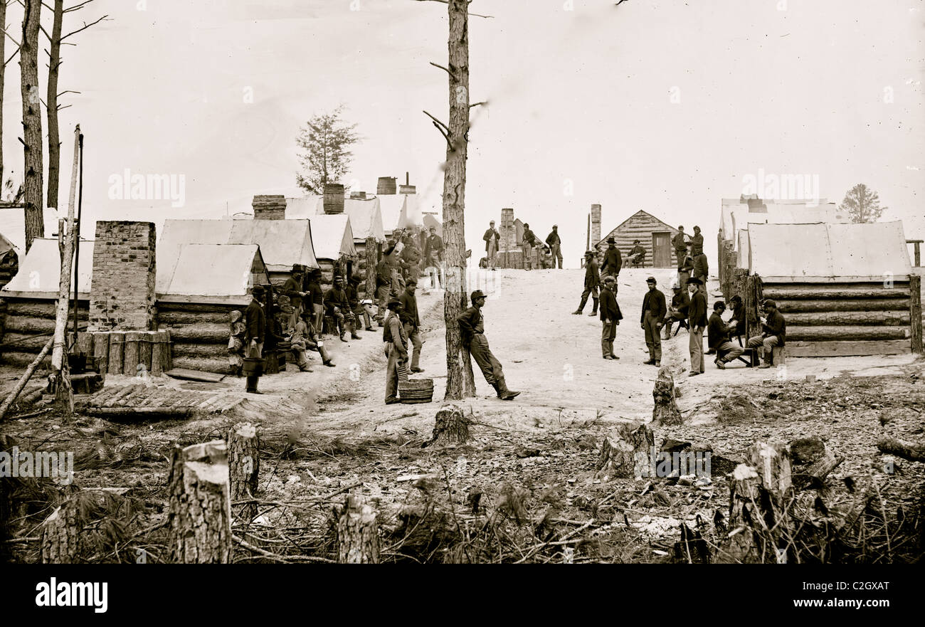 Civil war army camp hi-res stock photography and images - Alamy