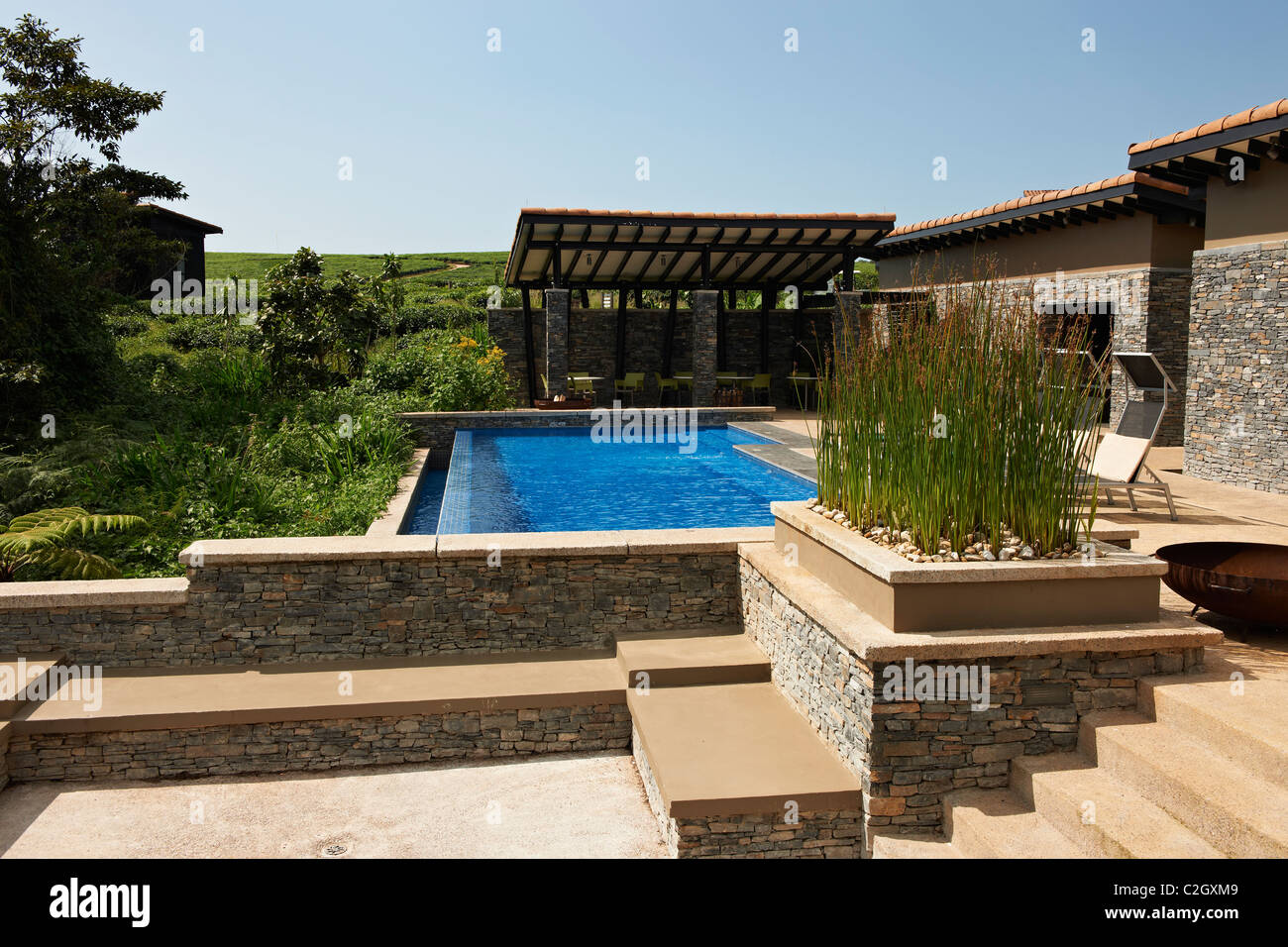swimming pool in five star luxury Nyungwe Forest Lodge, Parc National ...