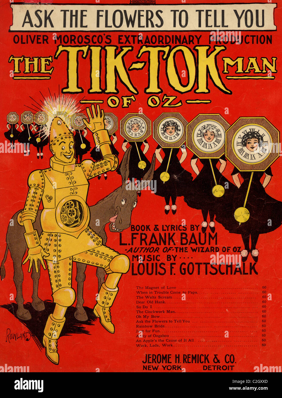 Tik tok man of oz hi-res stock photography and images - Alamy