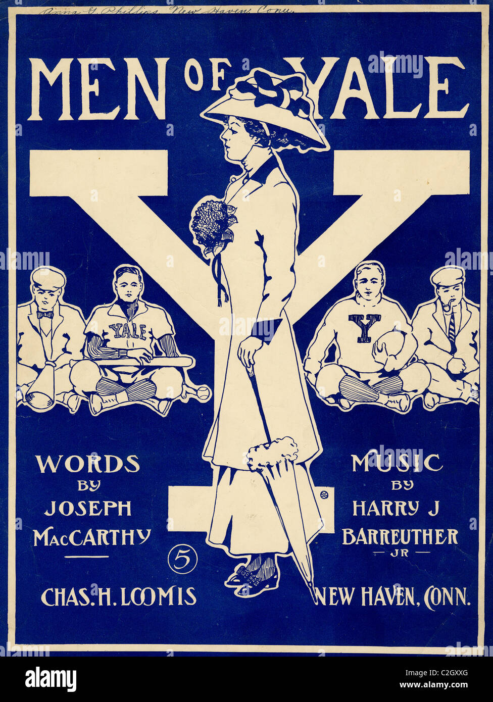 Men of Yale Stock Photo - Alamy