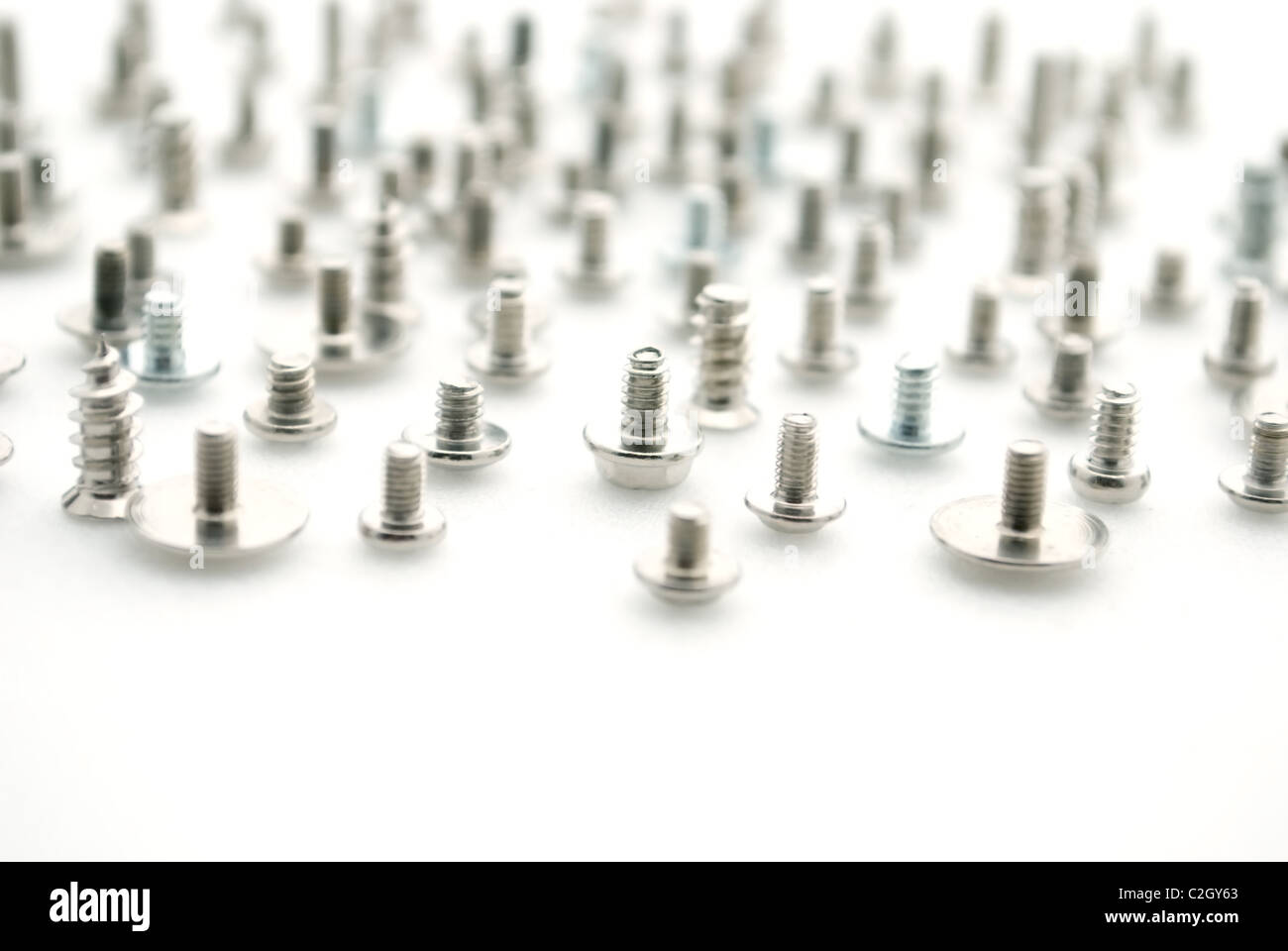 Chrome screws hi-res stock photography and images - Alamy