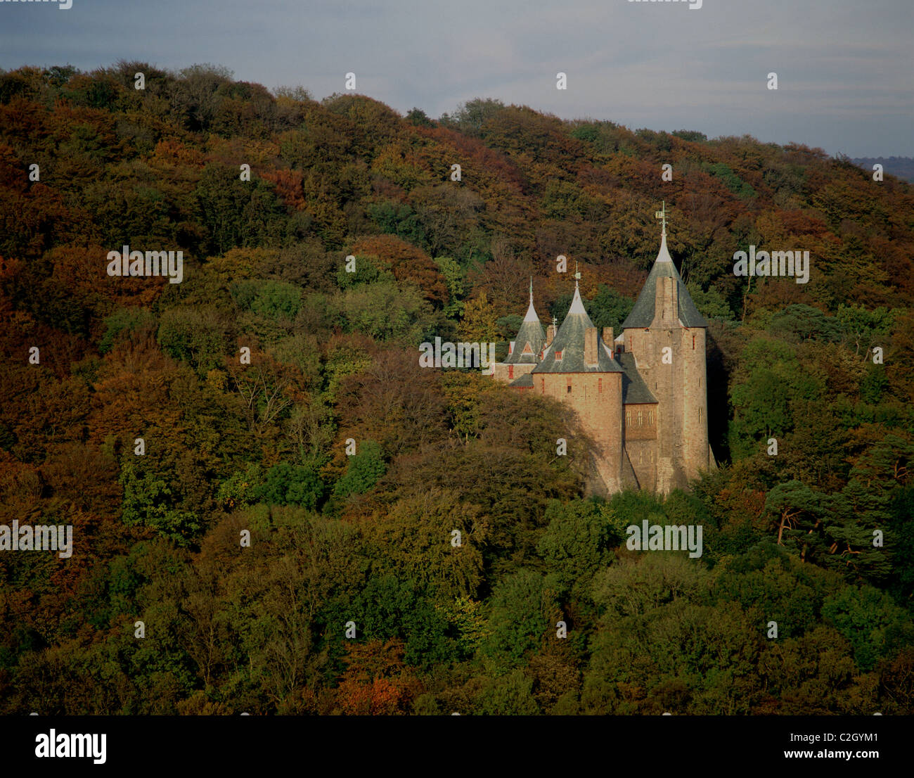 Castle coch tongwynlais cardiff wales hi-res stock photography and ...