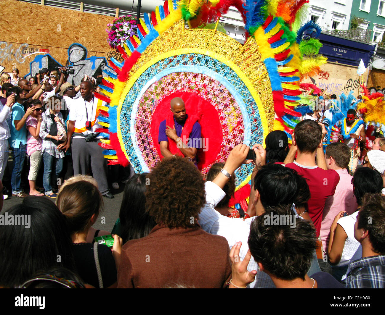 Carnival in Notting Hill, London Stock Photo - Alamy