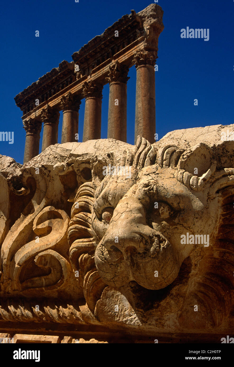 Baalbek Lebanon Stock Photo - Alamy