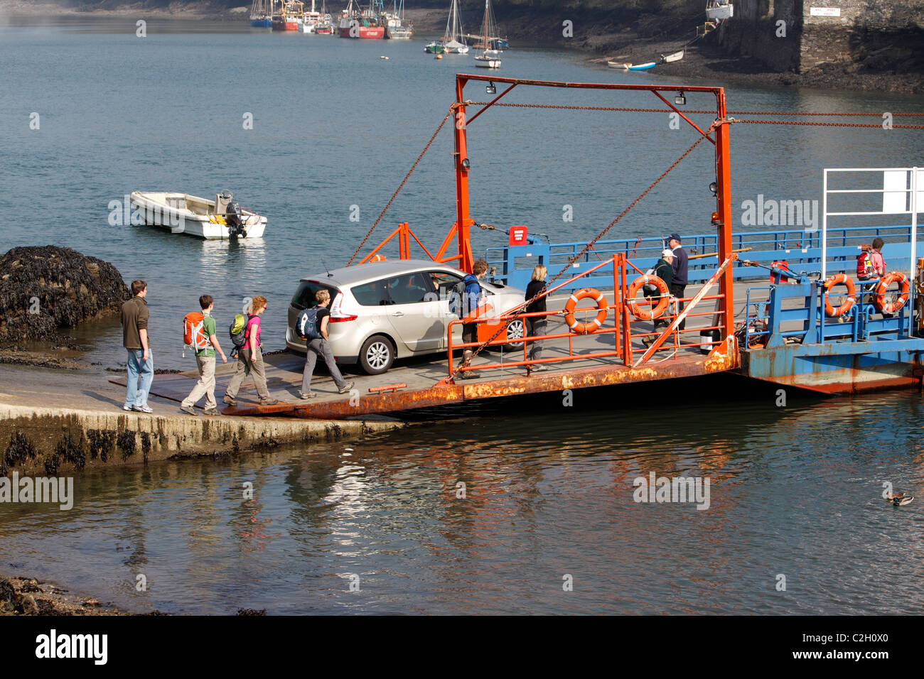 Bodinnick to fowey ferry hi-res stock photography and images - Alamy